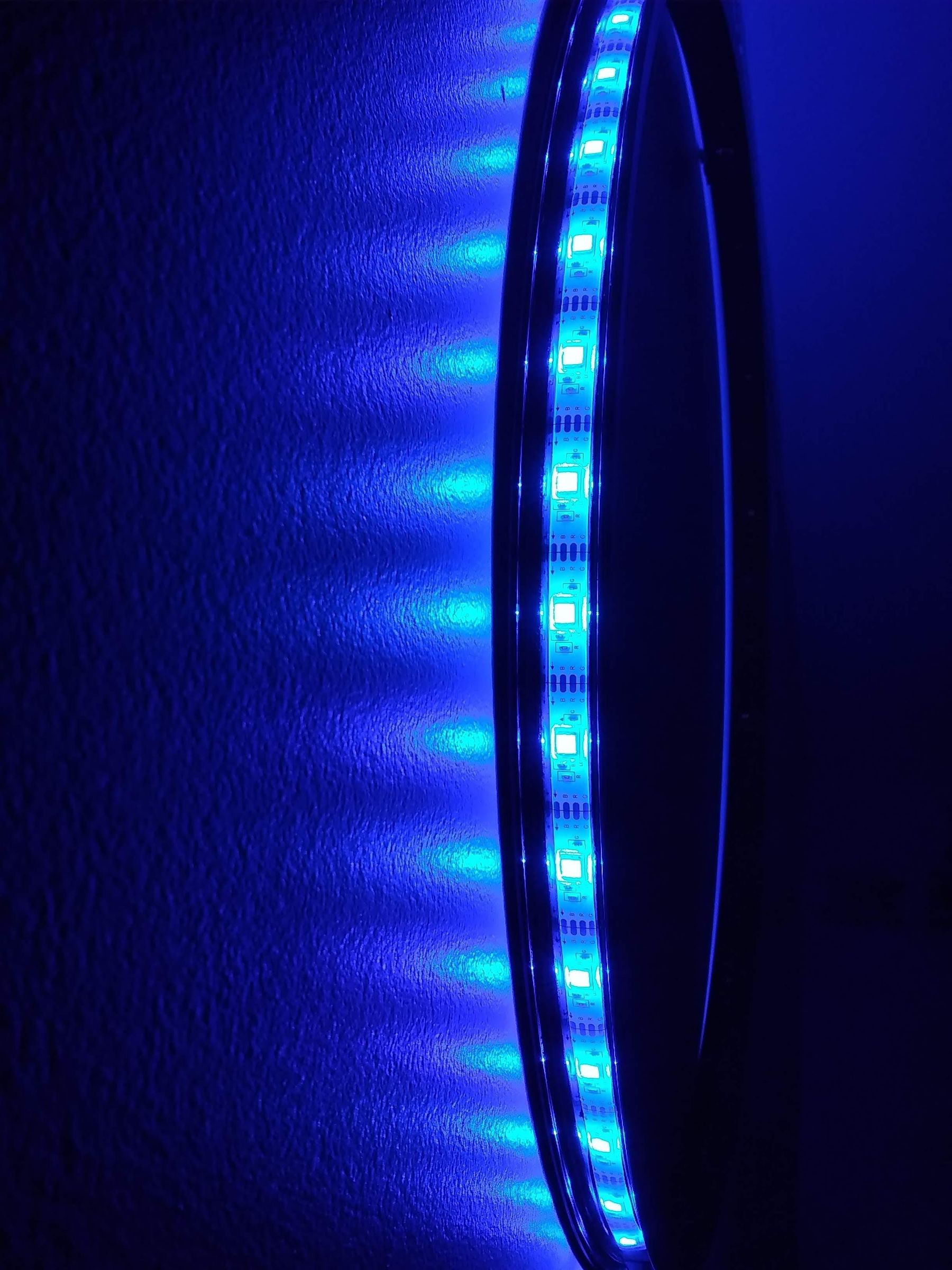 Rgb Recycled Bike Rim Light Lamp : 5 Steps - Instructables