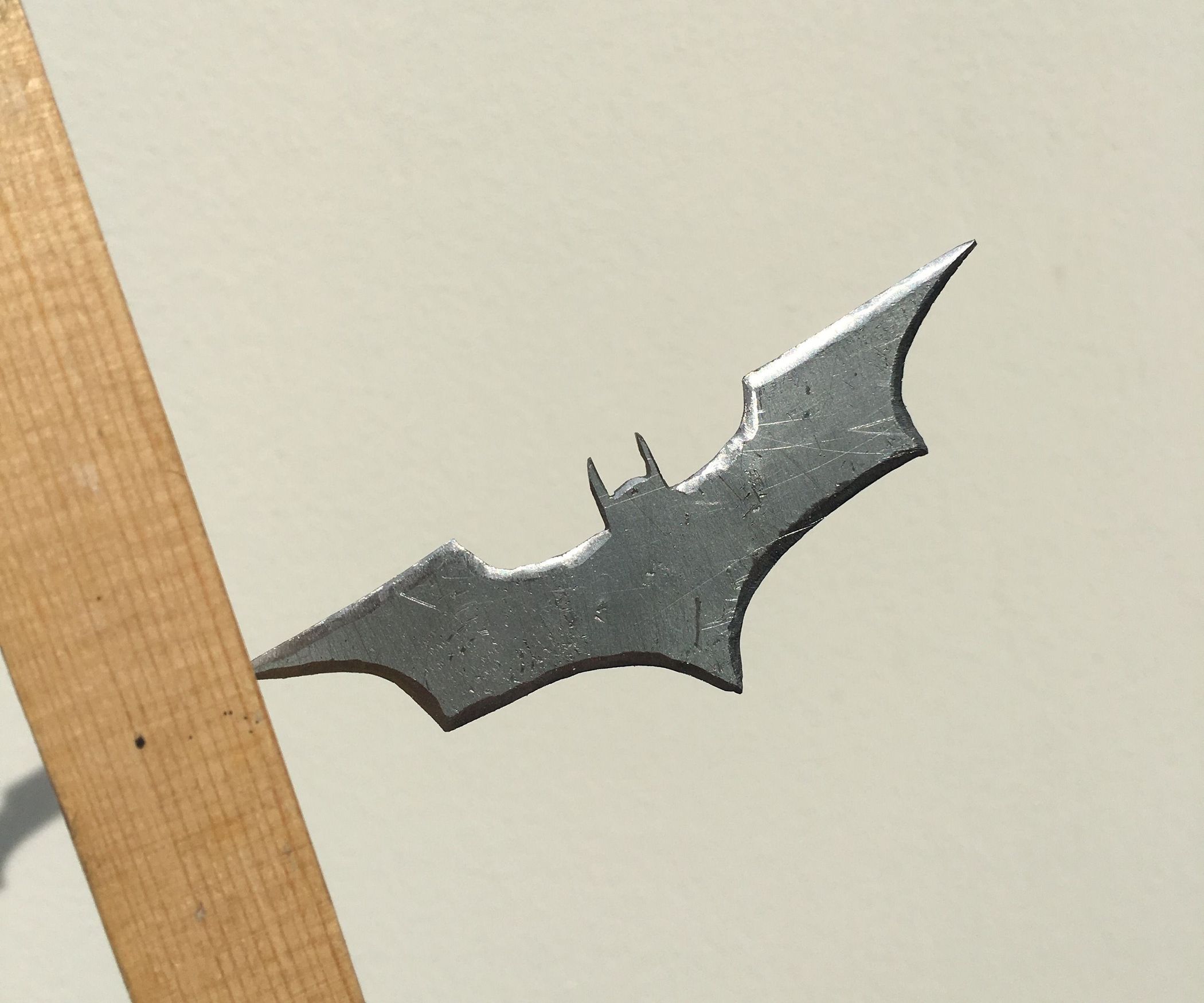 Easy 100% Metal Batarang : 8 Steps - Instructables