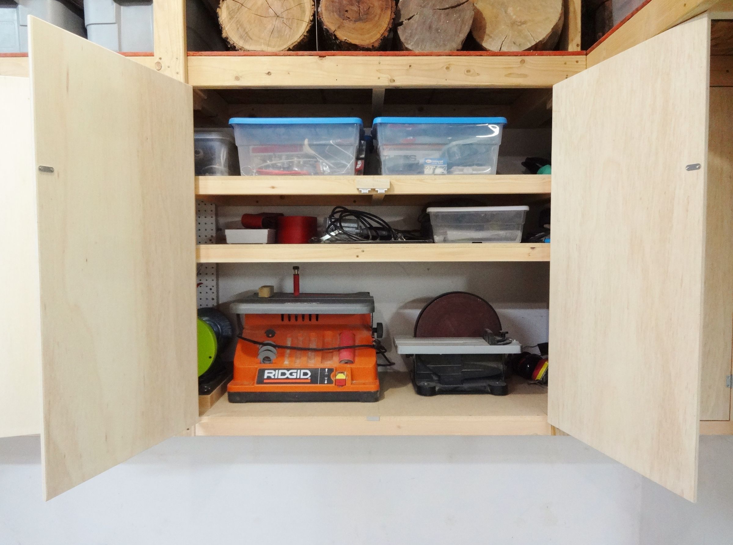 How to Build Large Workshop Cabinets : 9 Steps (with Pictures ...