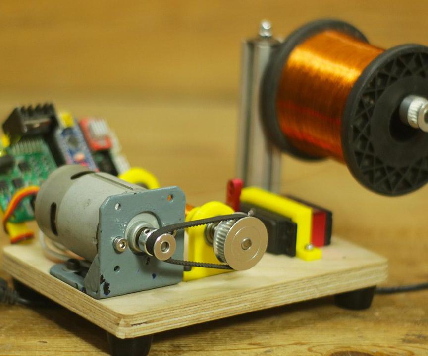 DIY Simple Arduino Based Solenoid Winding Mahcine : 5 Steps - Instructables