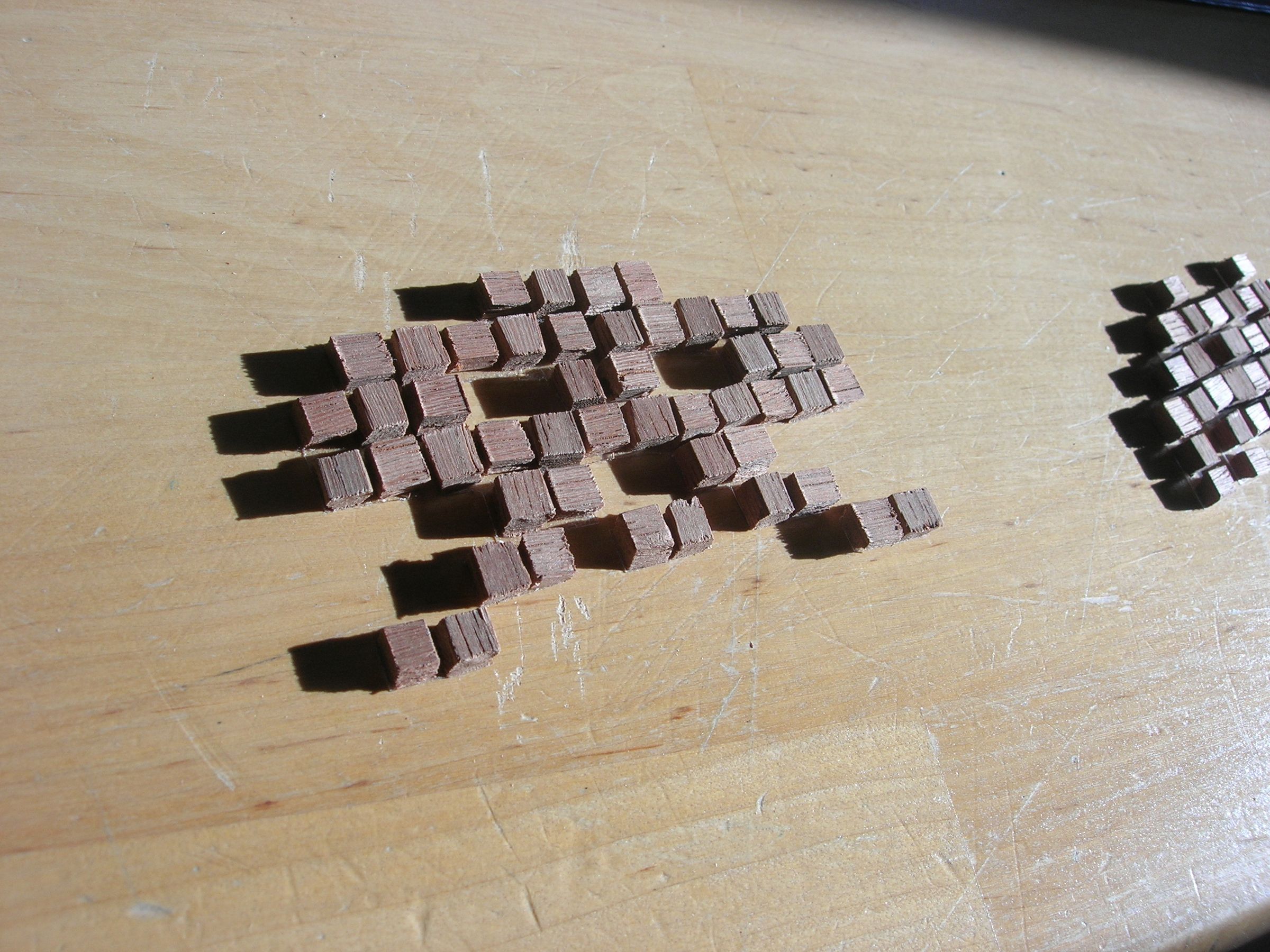 Small-scale Wooden Pixel Art : 5 Steps - Instructables
