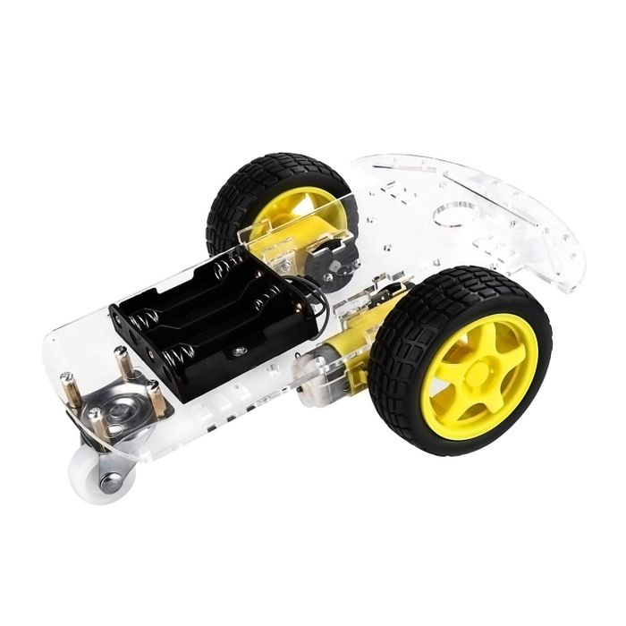 Simple 2 Wheel ESP32 Robot Using the TB6612FNG Dual Motor Controller ...