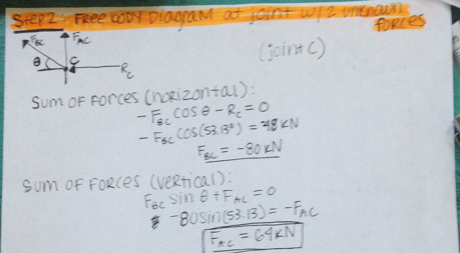 Analyzing a Simple Truss by the Method of Joints : 12 Steps (with ...