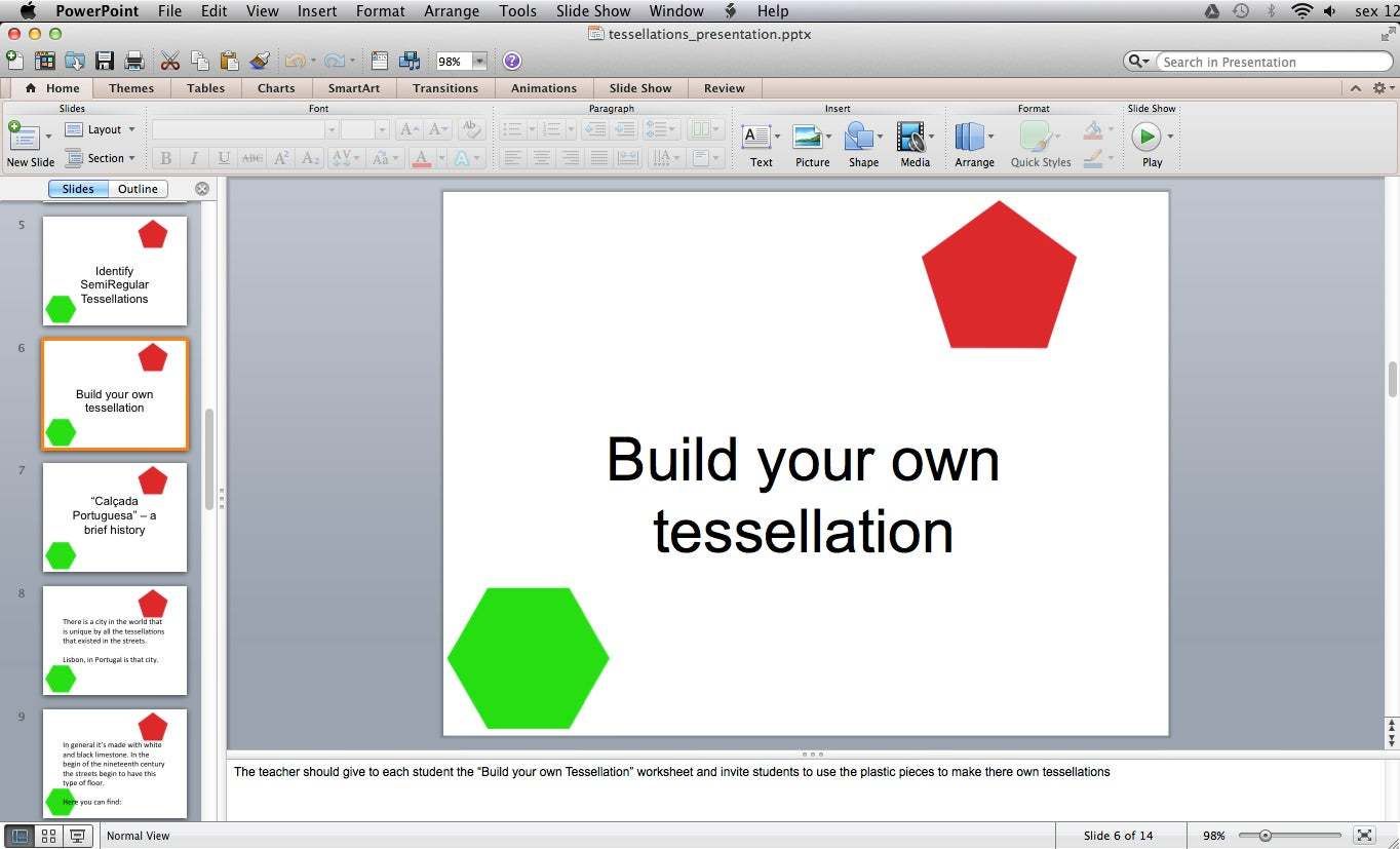 Tessellations, Hands-on Math : 12 Steps (with Pictures) - Instructables