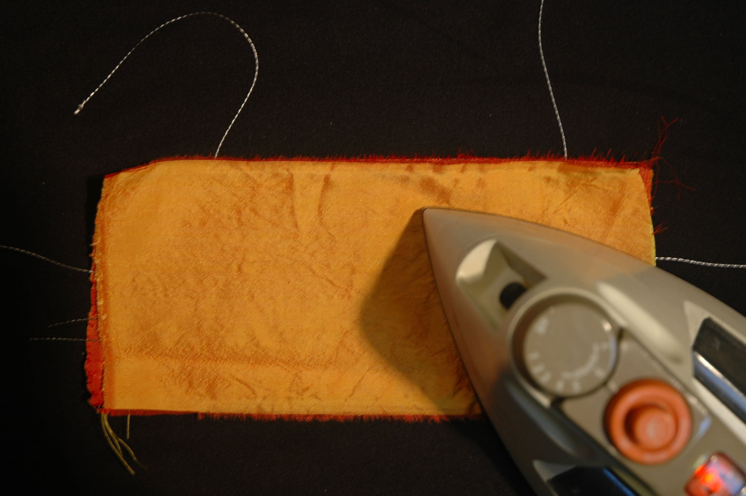Fused Fabric With Conductive Thread : 9 Steps (with Pictures ...