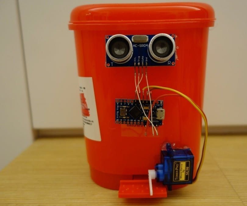 Touchless Automatic Motion Sensor Trash Can : 3 Steps - Instructables