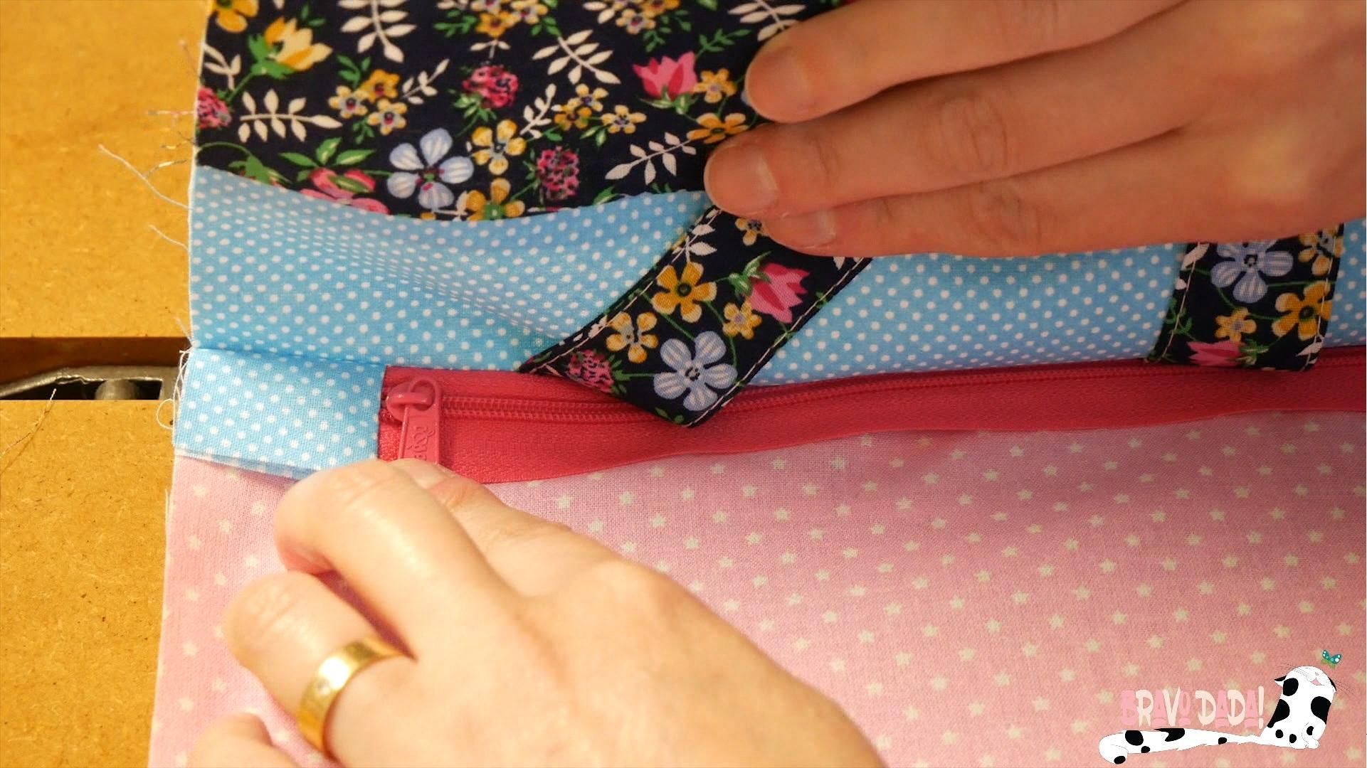DIY How to Make a Zippered and Lined Tote Bag With Boxed Corners ...