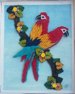 Quilled Parrots : 6 Steps - Instructables