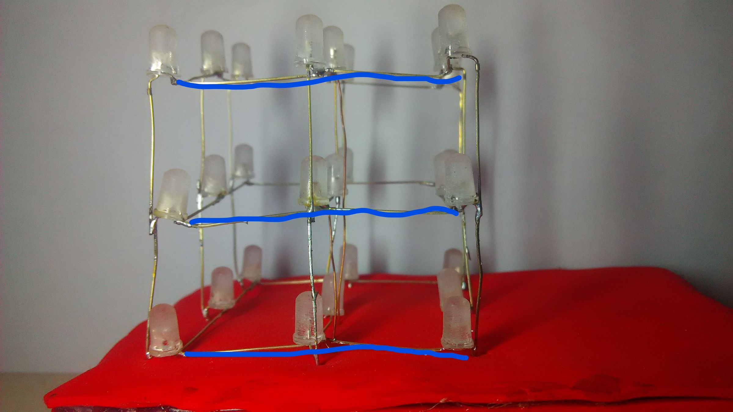 3x3x3 LED Cube With Bluetooth (Android) : 50 Steps (with Pictures ...