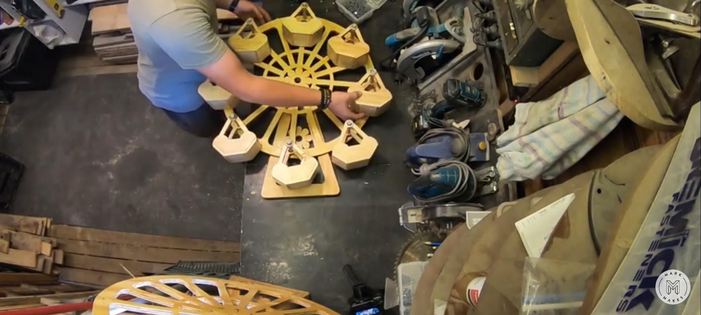 Wooden Toy Ferris Wheel : 10 Steps (with Pictures) - Instructables
