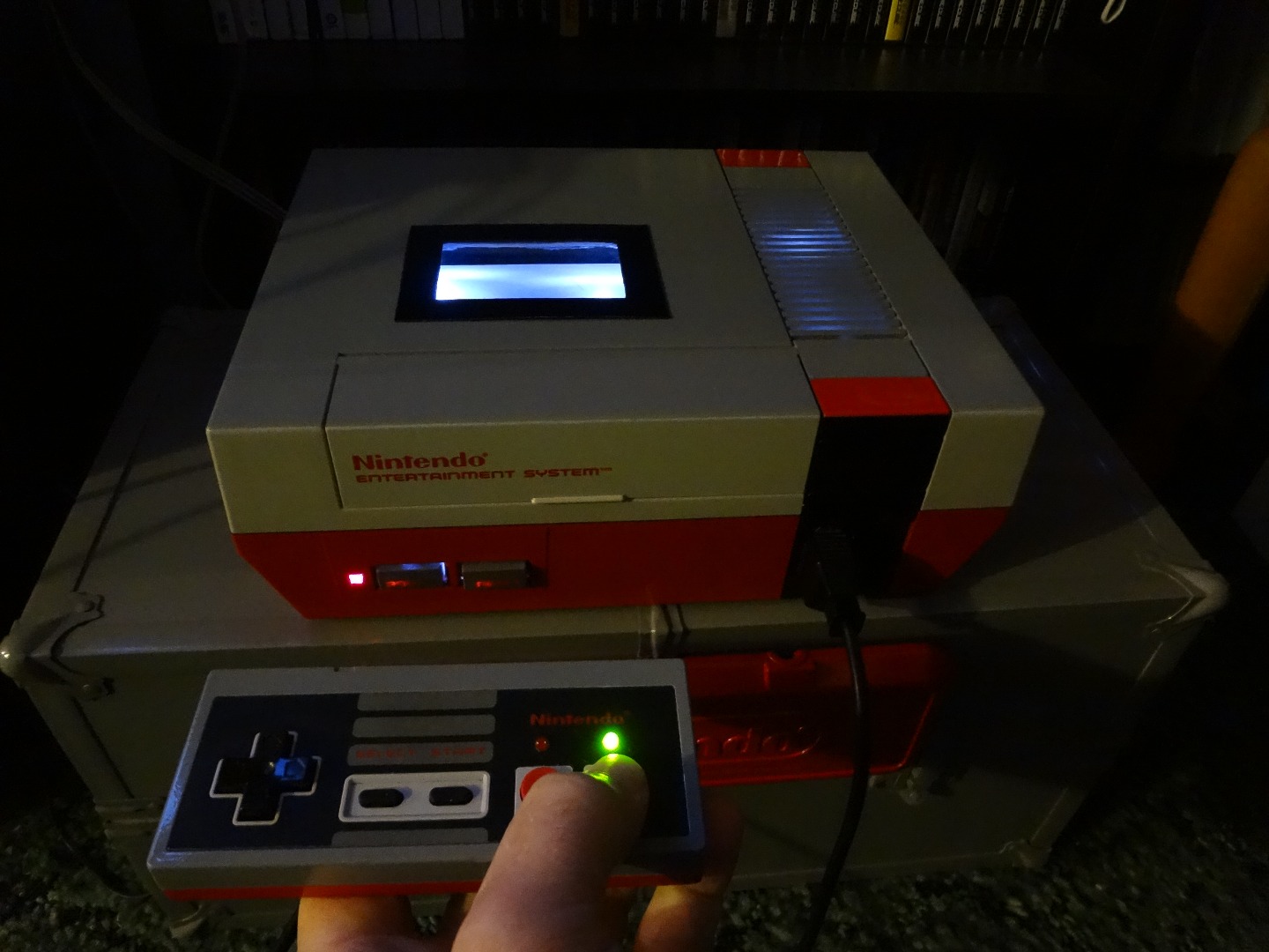 Adding Led's to Nes Controller (lit When a & B Buttons Pressed). : 7 ...