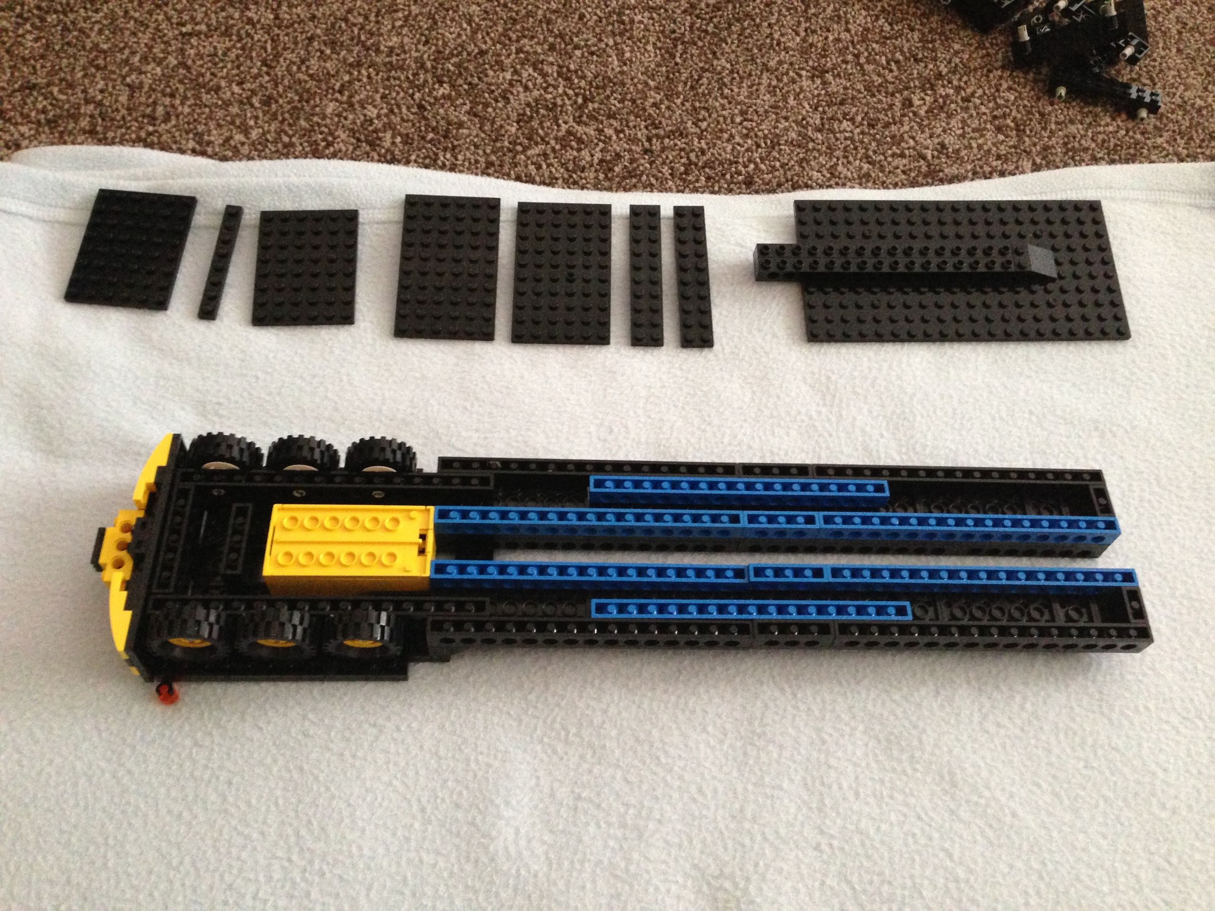 Lego Low-loader : 6 Steps - Instructables