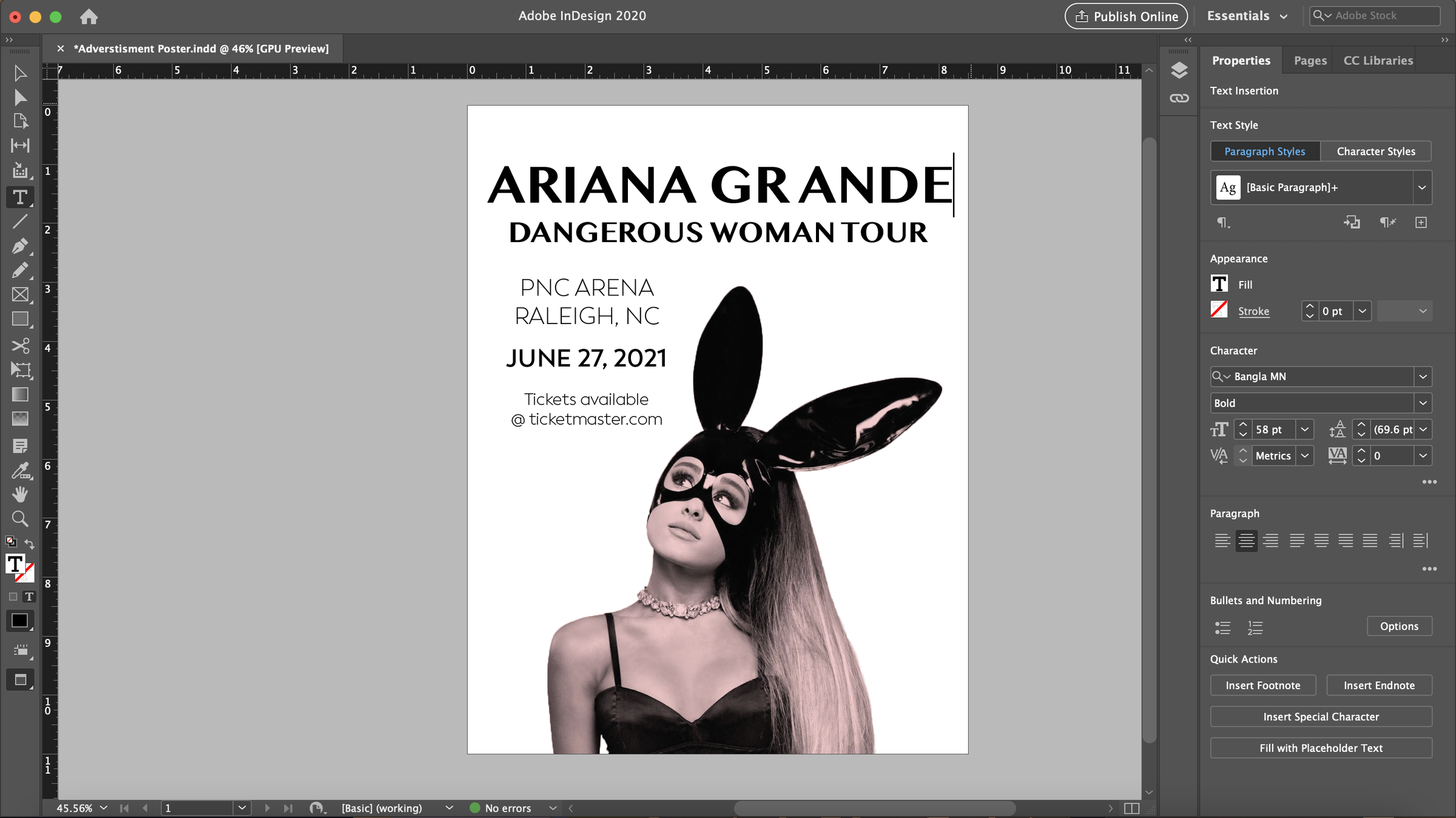 Advertisement Poster (Hierarchy of Information) : 8 Steps (with ...