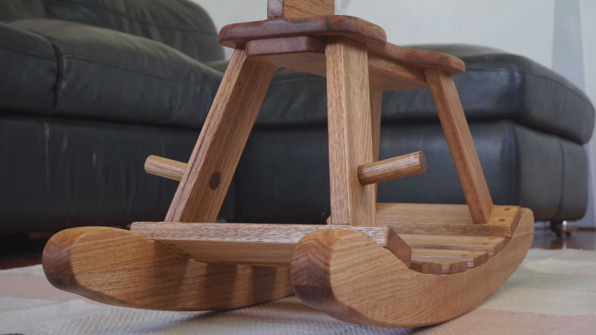 Rustic Rocking Horse From Store Bought Timber : 5 Steps (with Pictures ...