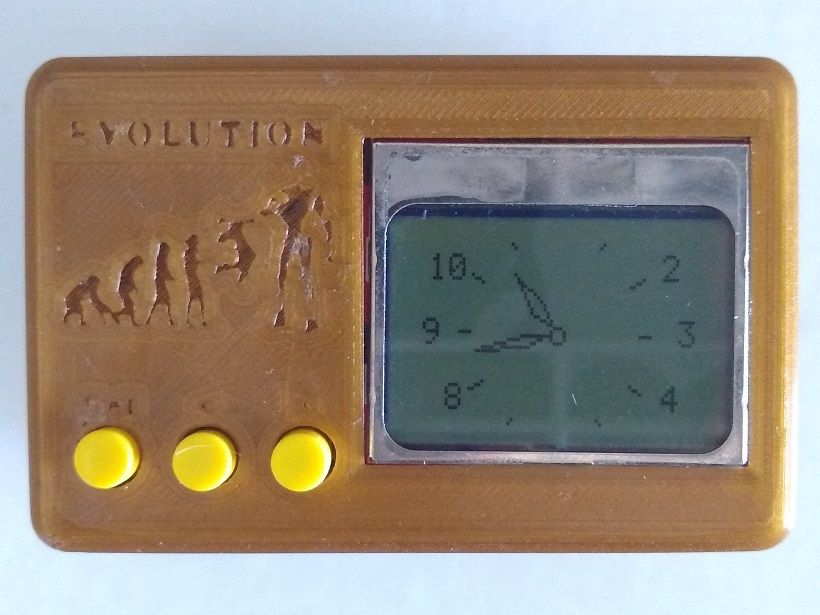 Analog Clock Using Math, Arduino Pro Mini, DS3231 and Nokia 5110 : 10 ...