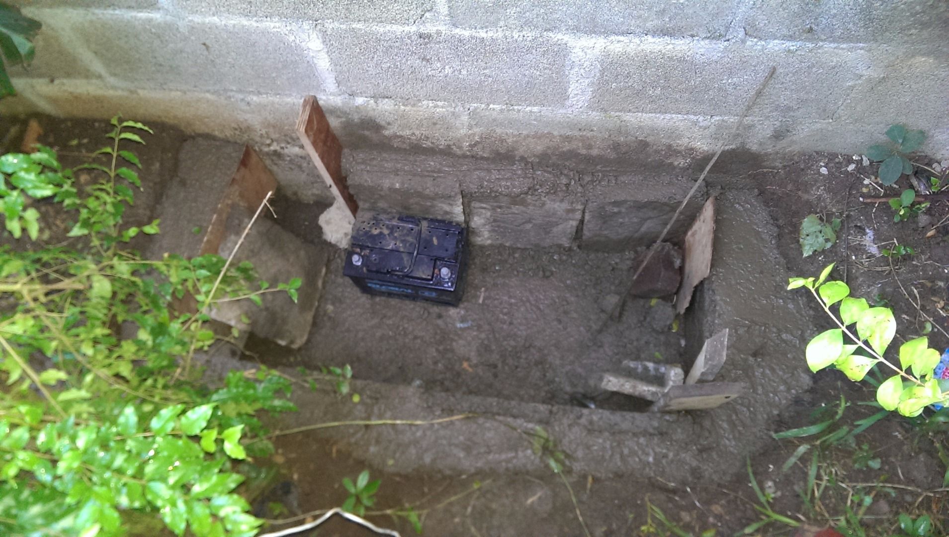 Concrete Storage Box Inground and Other Means of Doing It : 3 Steps ...
