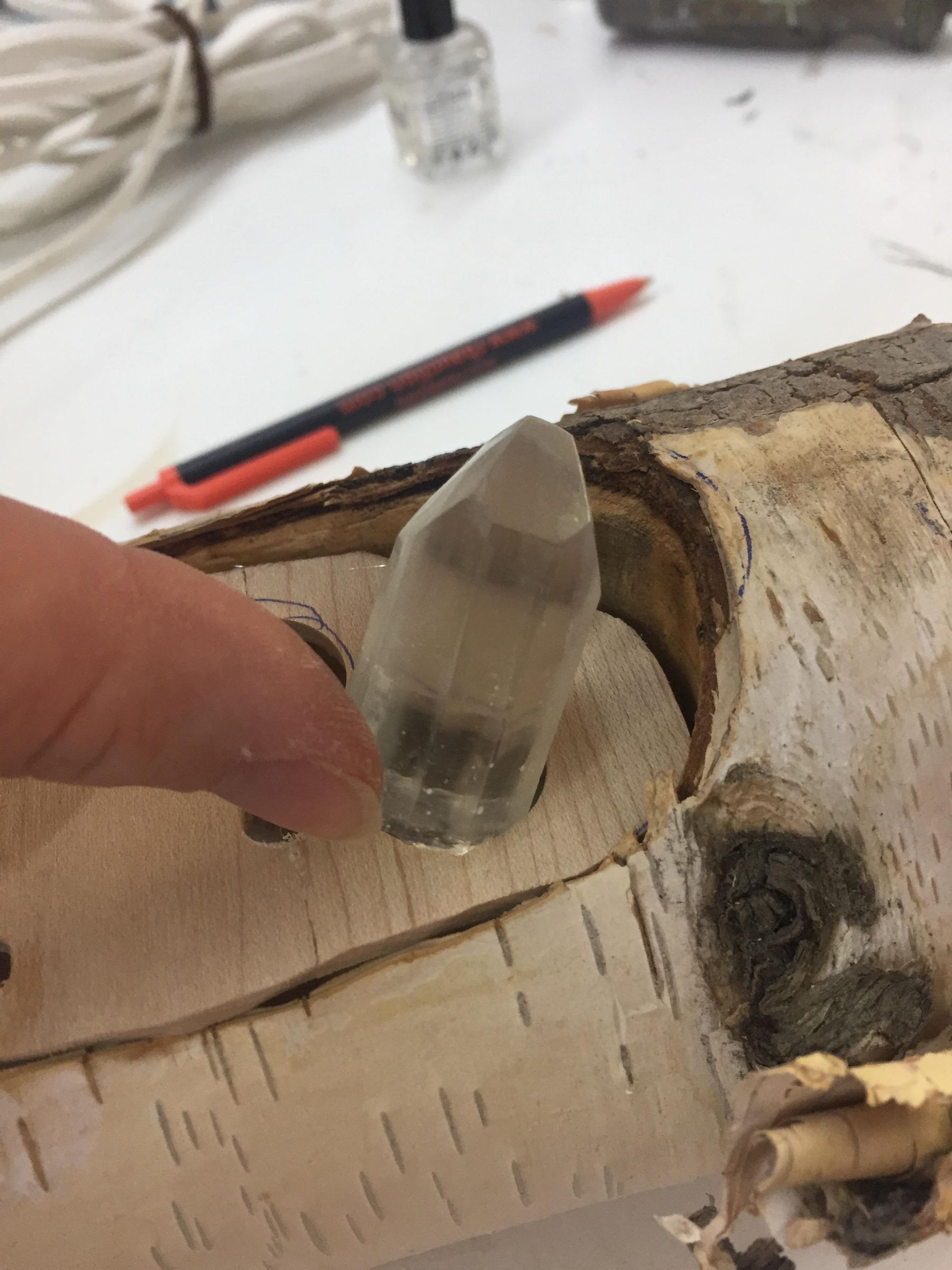Magical Crystal Log Lamp : 15 Steps (with Pictures) - Instructables