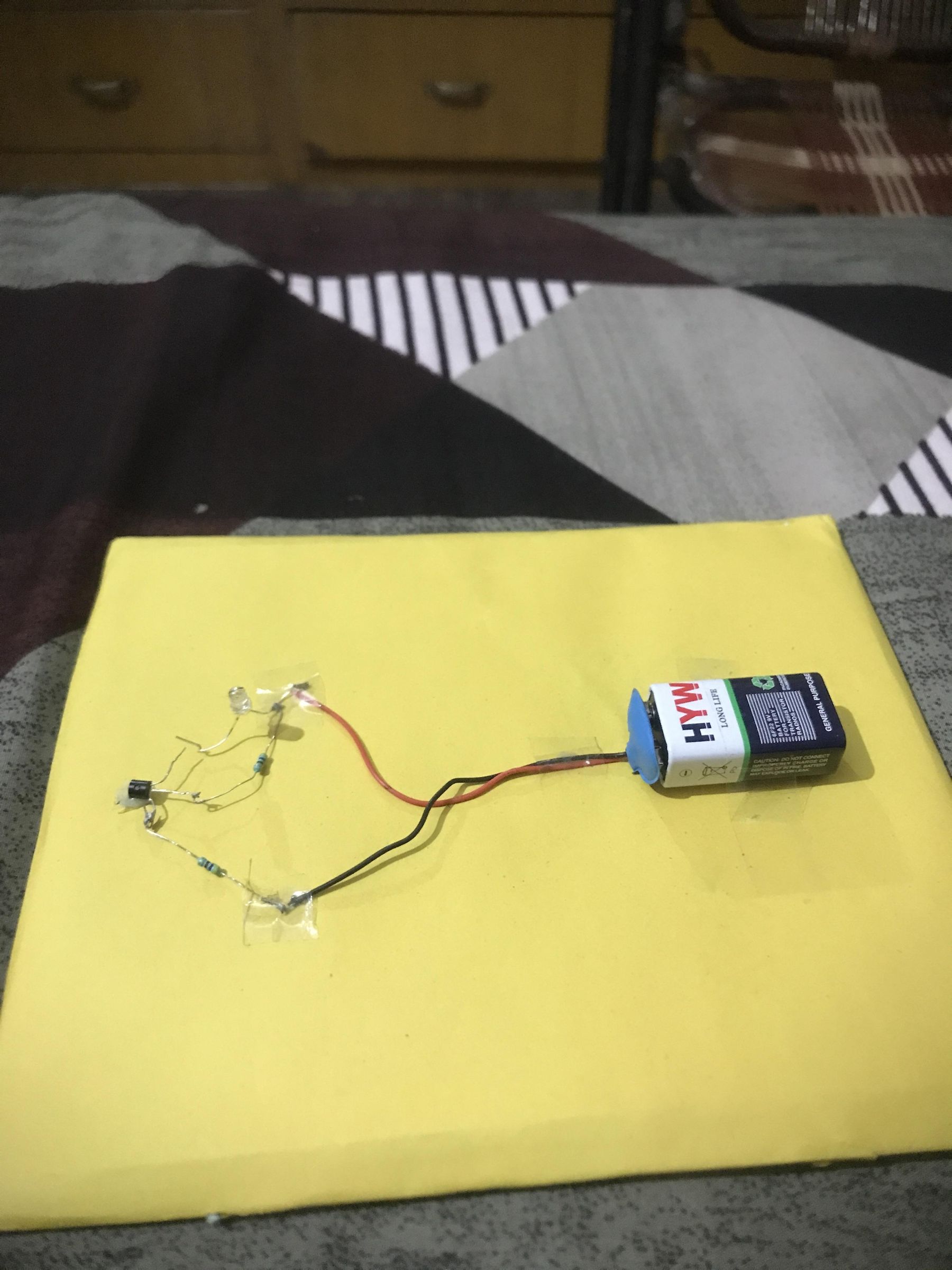 Make Simple Touch Sensor Using BC547 Transistor : 4 Steps - Instructables