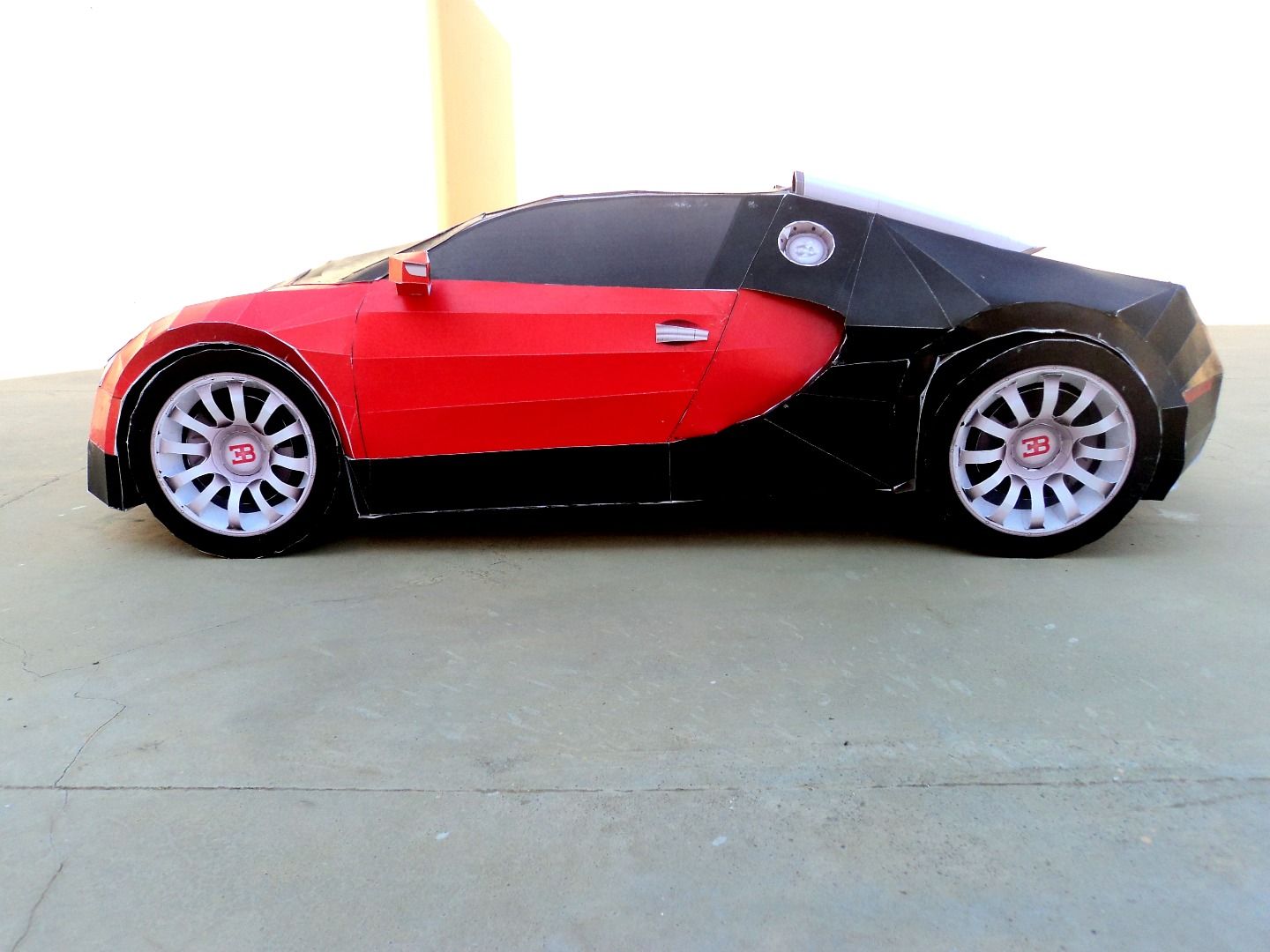 Bugatti Veyron Paper-craft Model : 3 Steps (with Pictures) - Instructables