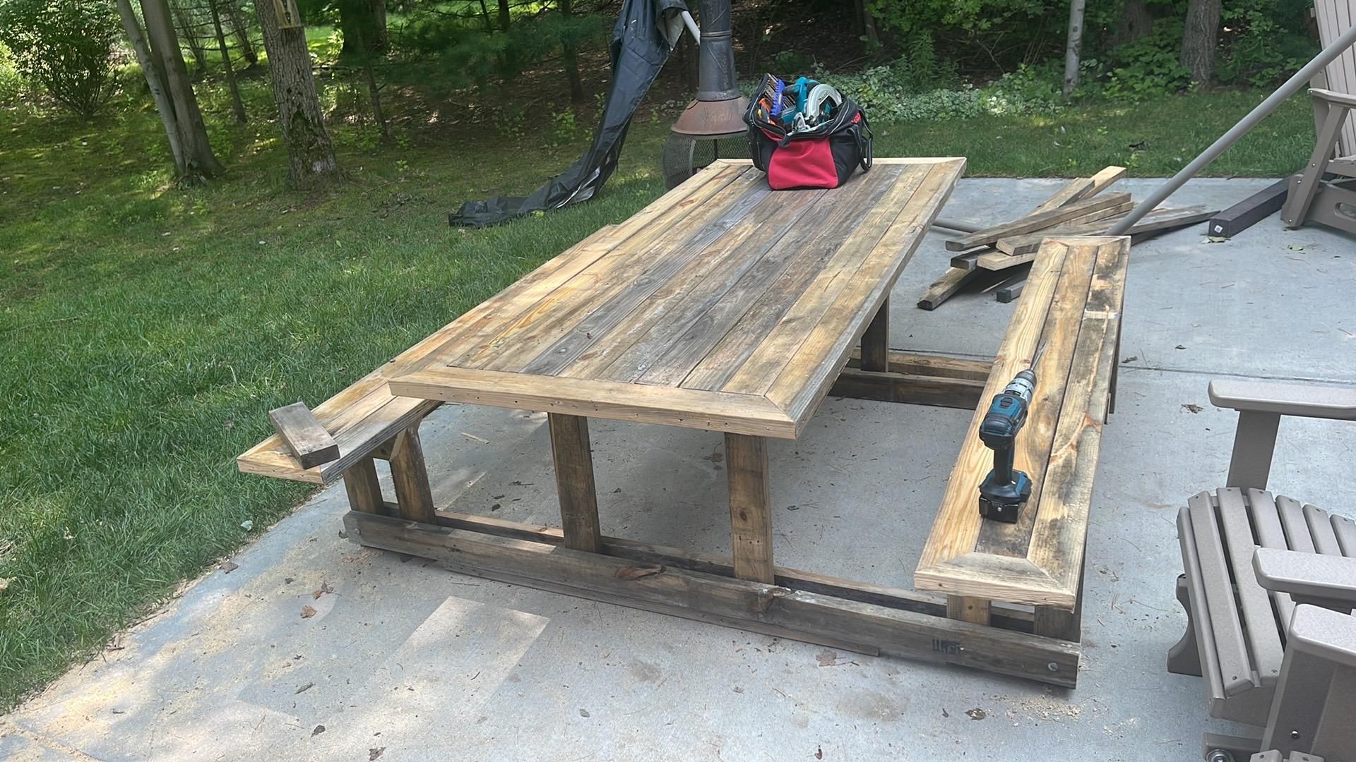 Picnic Table : 6 Steps (with Pictures) - Instructables