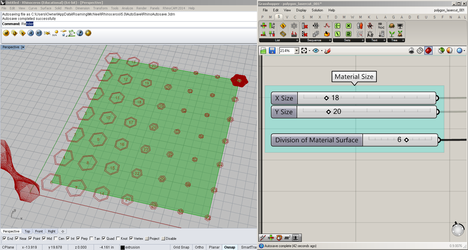 Lasercutting a Twisting Cardboard Lamp : Rhino + Grasshopper : 5 Steps ...