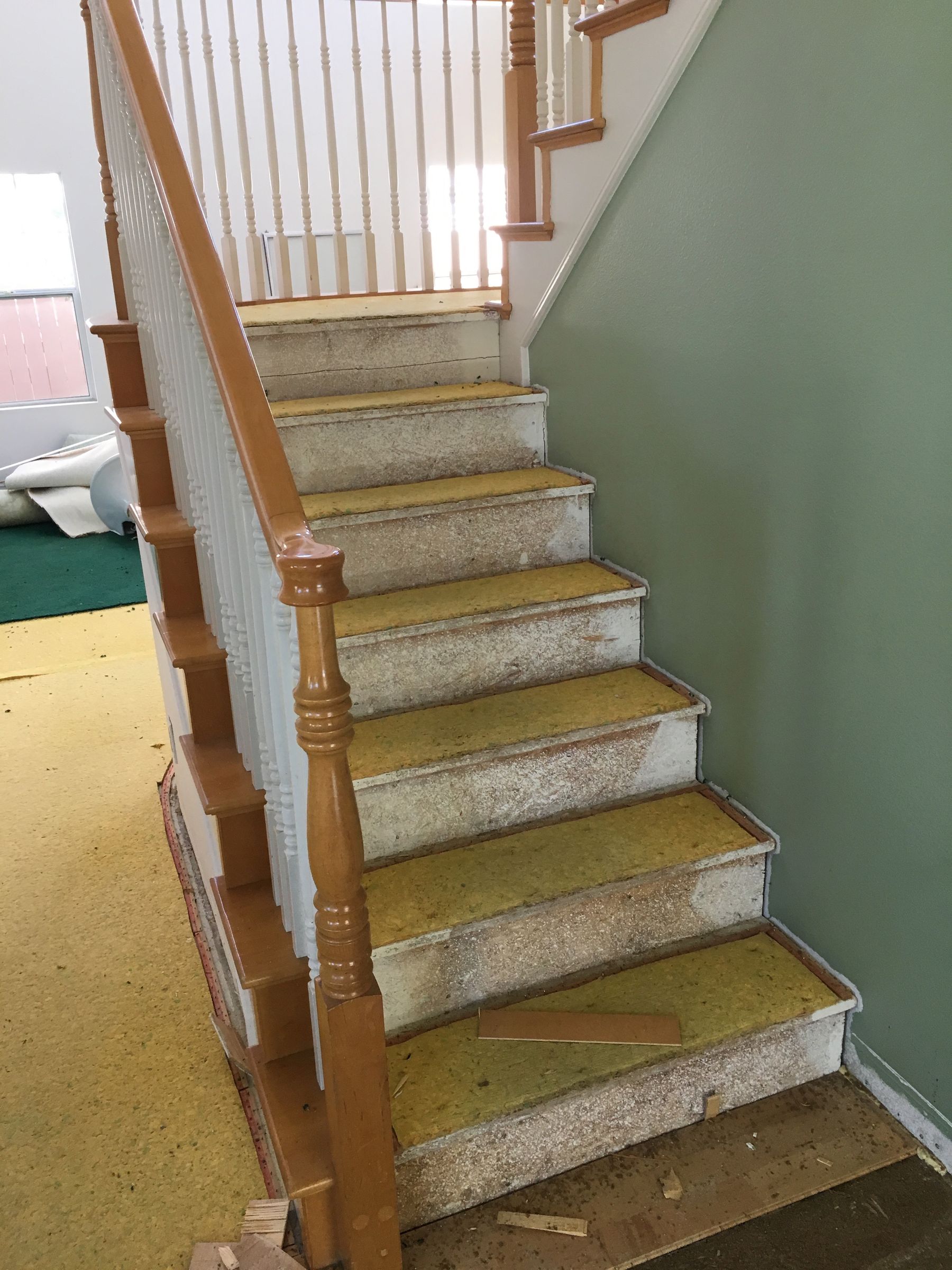 Converting an Old Staircase to Look New and Modern : 16 Steps (with ...