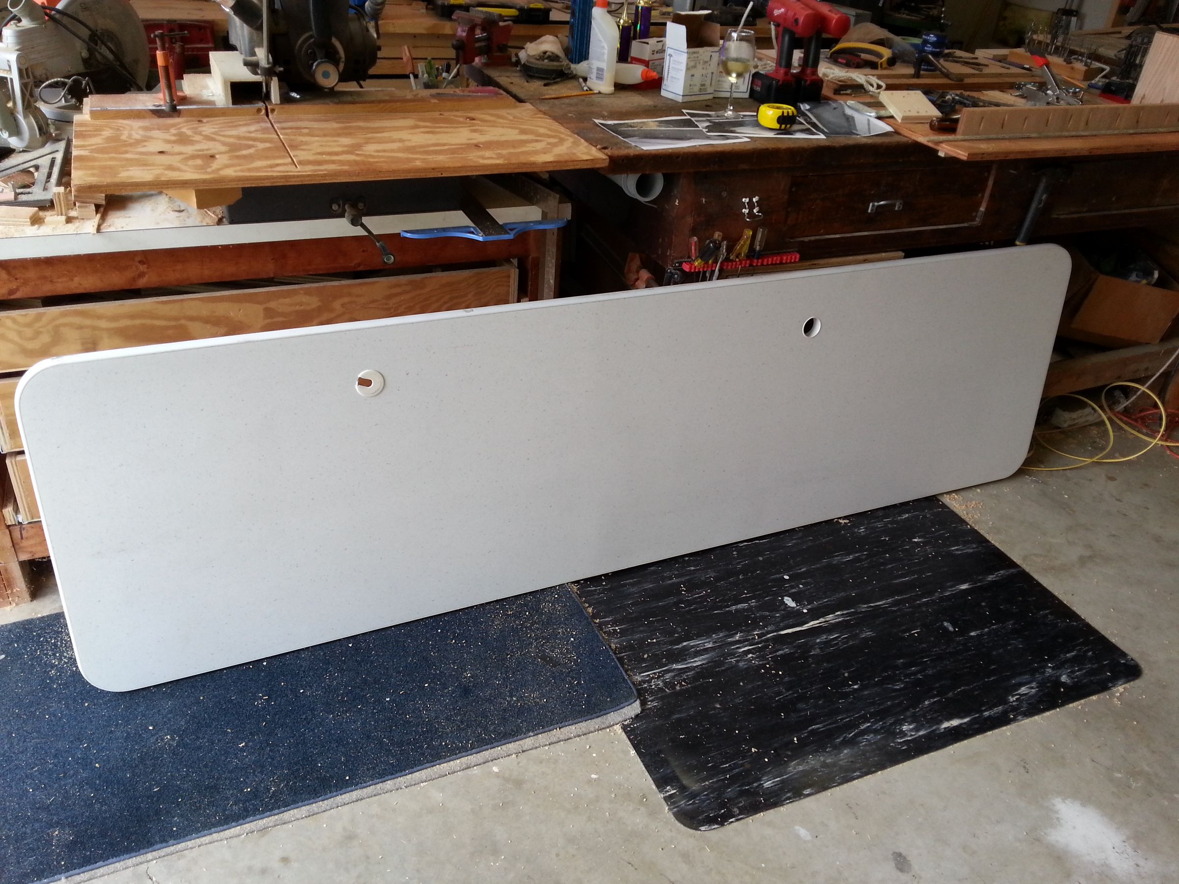 Add a Formica Top & Drawers to Your Work Bench (with Pictures ...
