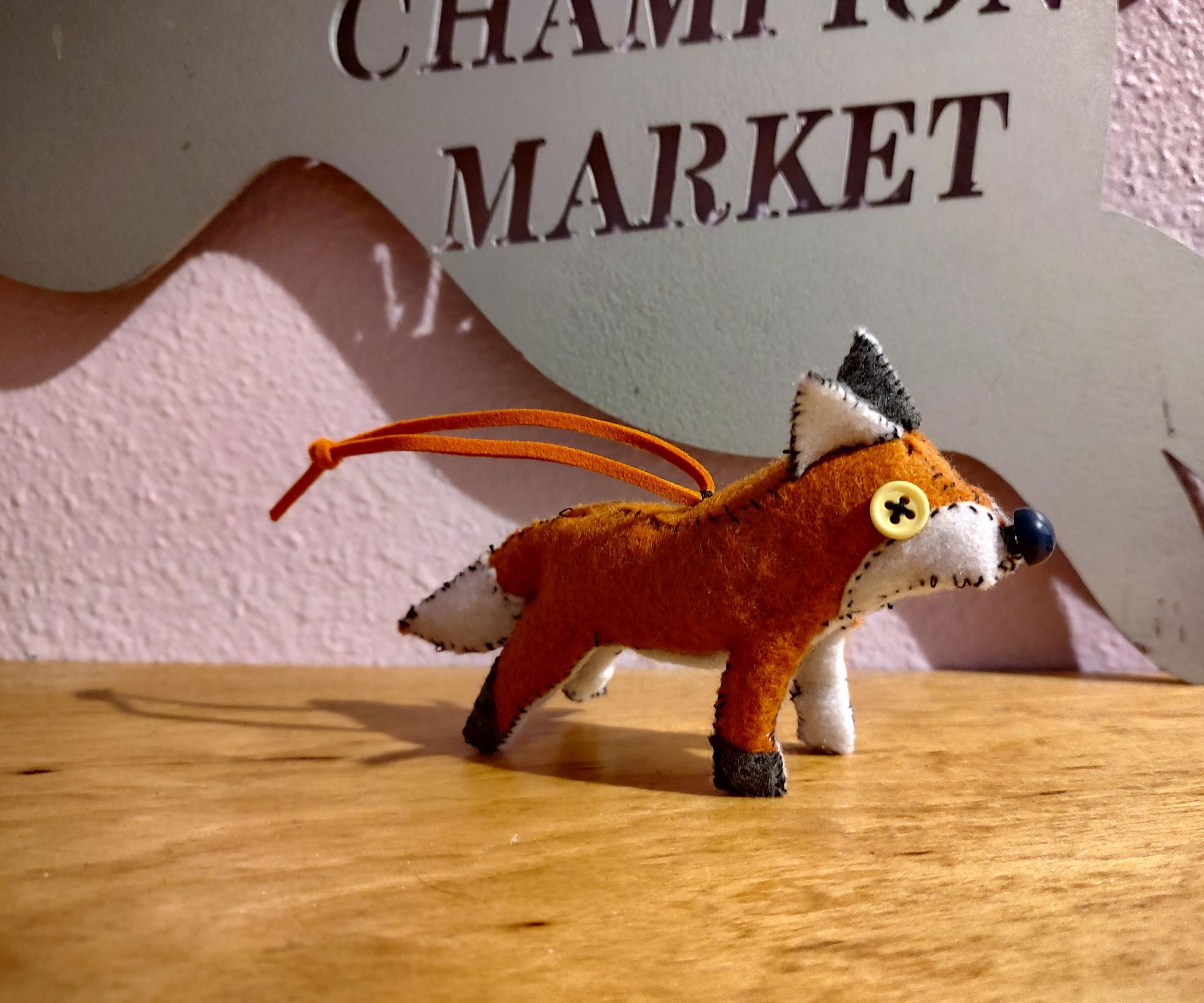 Felt Fox Ordainment : 9 Steps - Instructables