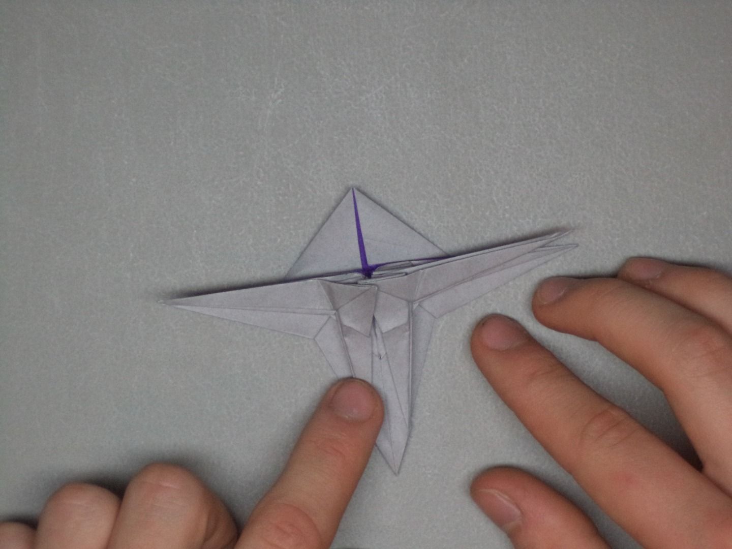How to Fold an Origami Star Wars X-wing Starfighter : 13 Steps (with ...