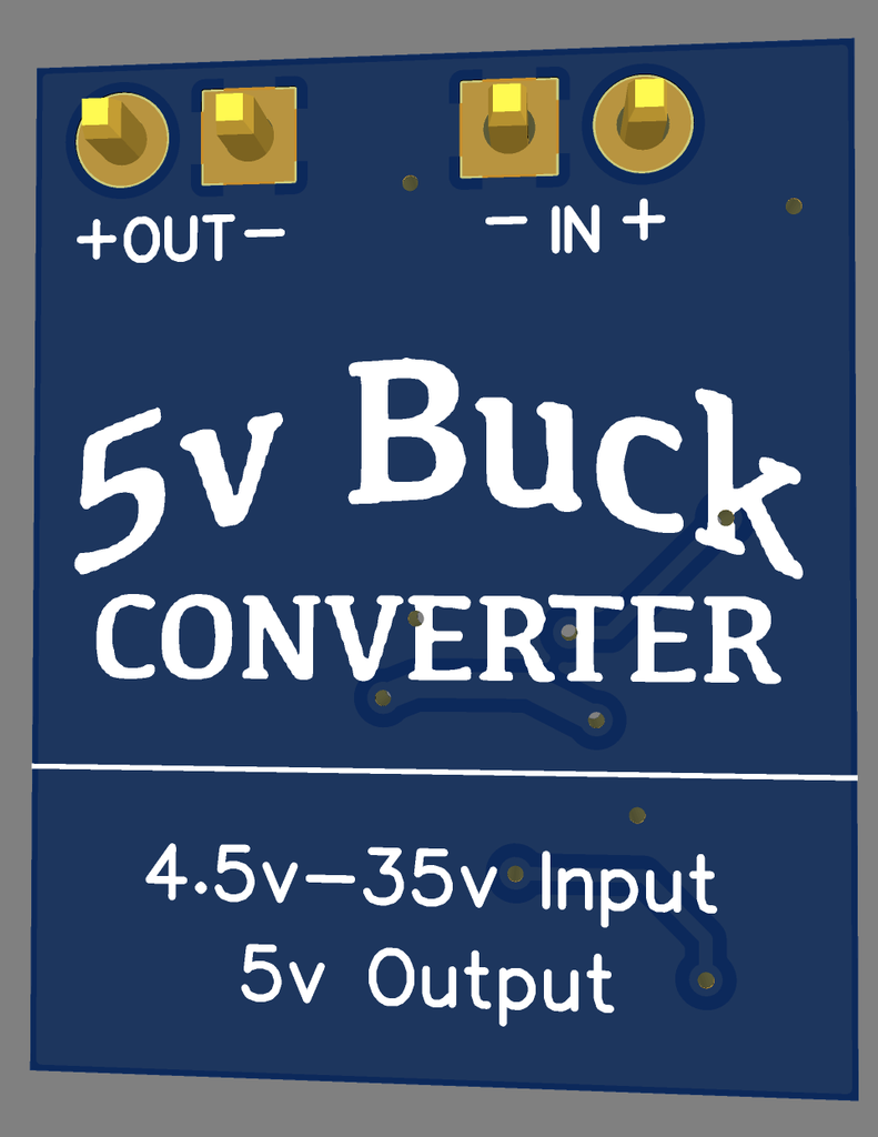 DIY High Efficiency 5V Output Buck Converter! : 7 Steps - Instructables
