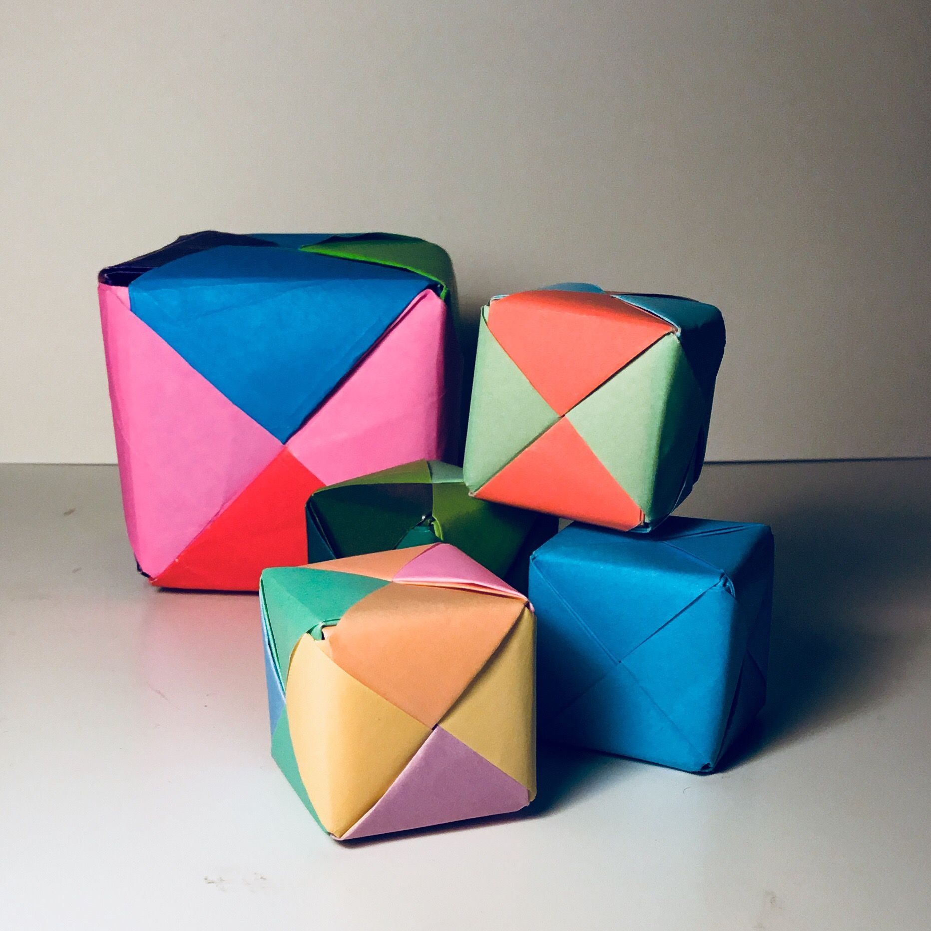 Modular Origami Cube