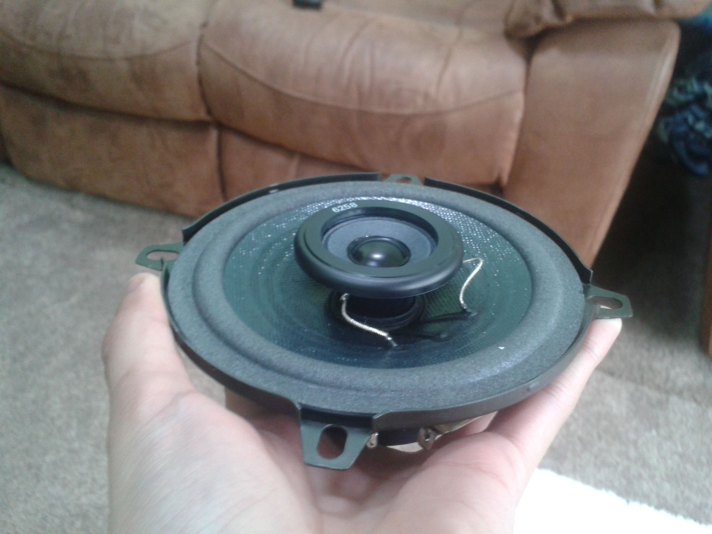 Speaker Set Made From Reclaimed Car Speakers : 4 Steps (with Pictures ...