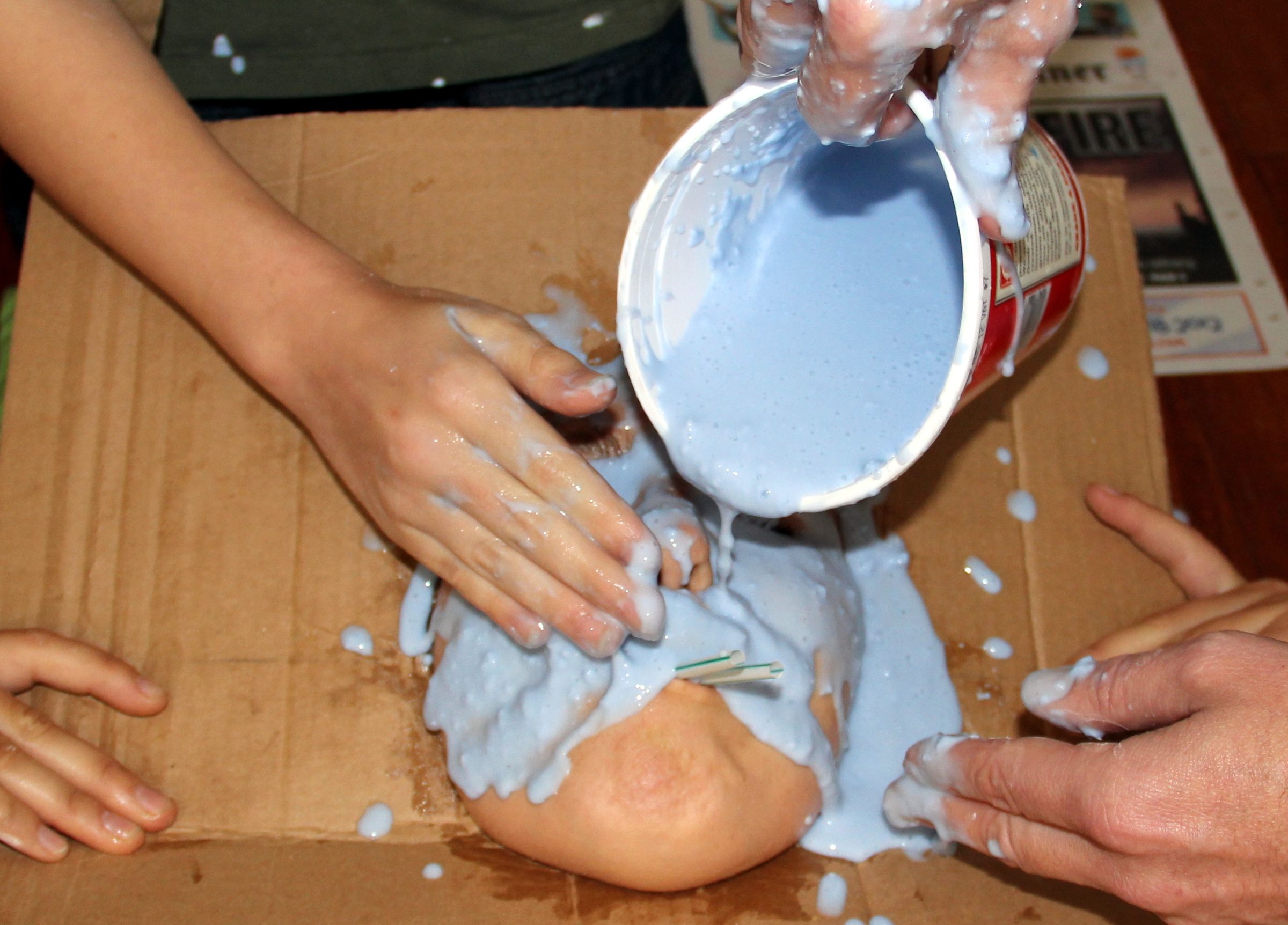 Plaster Face Cast : 15 Steps (with Pictures) - Instructables