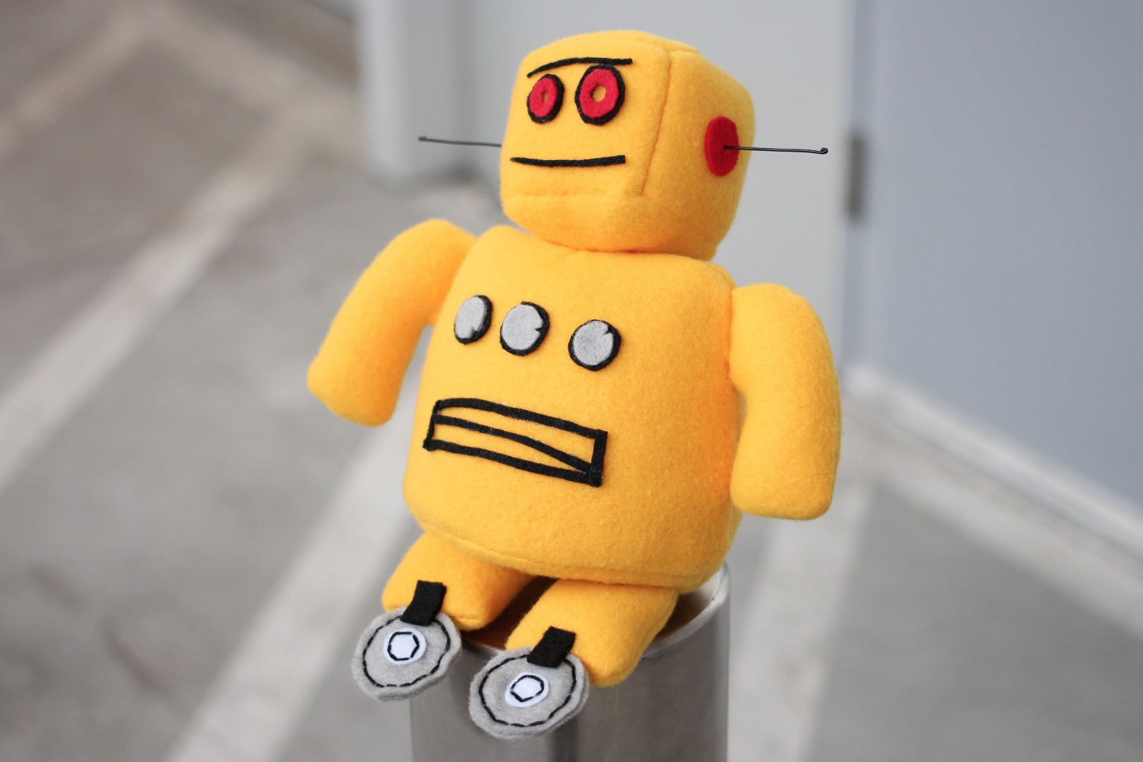 Sew Your Own Instructables Robot Plushie : 16 Steps (with Pictures ...