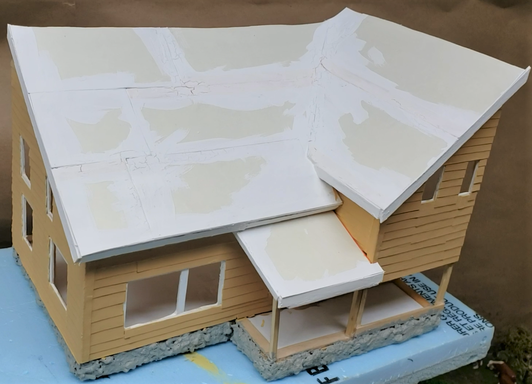 Scale Model House Smaller Than a Sheet of Paper : 10 Steps (with ...