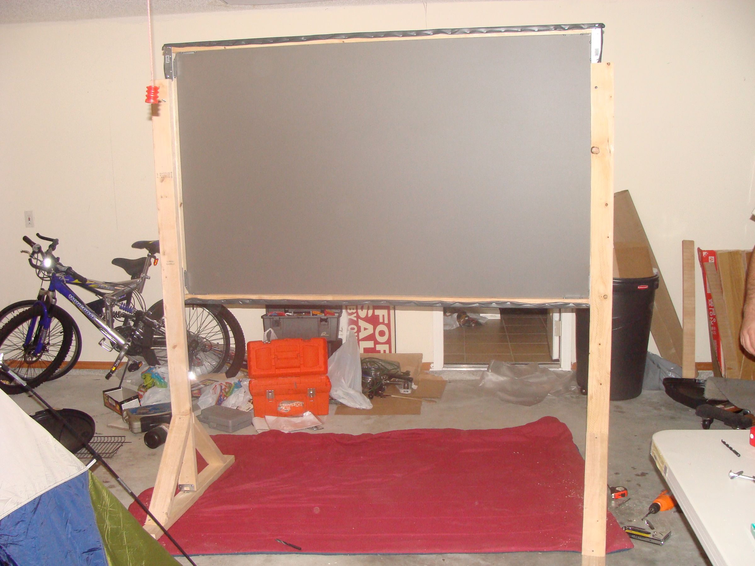 Diy Rear Projection Screen Material