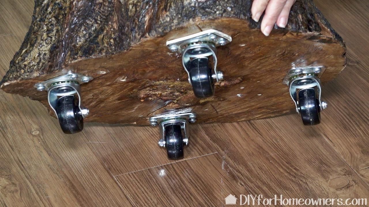 DIY Stump Foot Rest With Hidden Compartment : 5 Steps (with Pictures ...