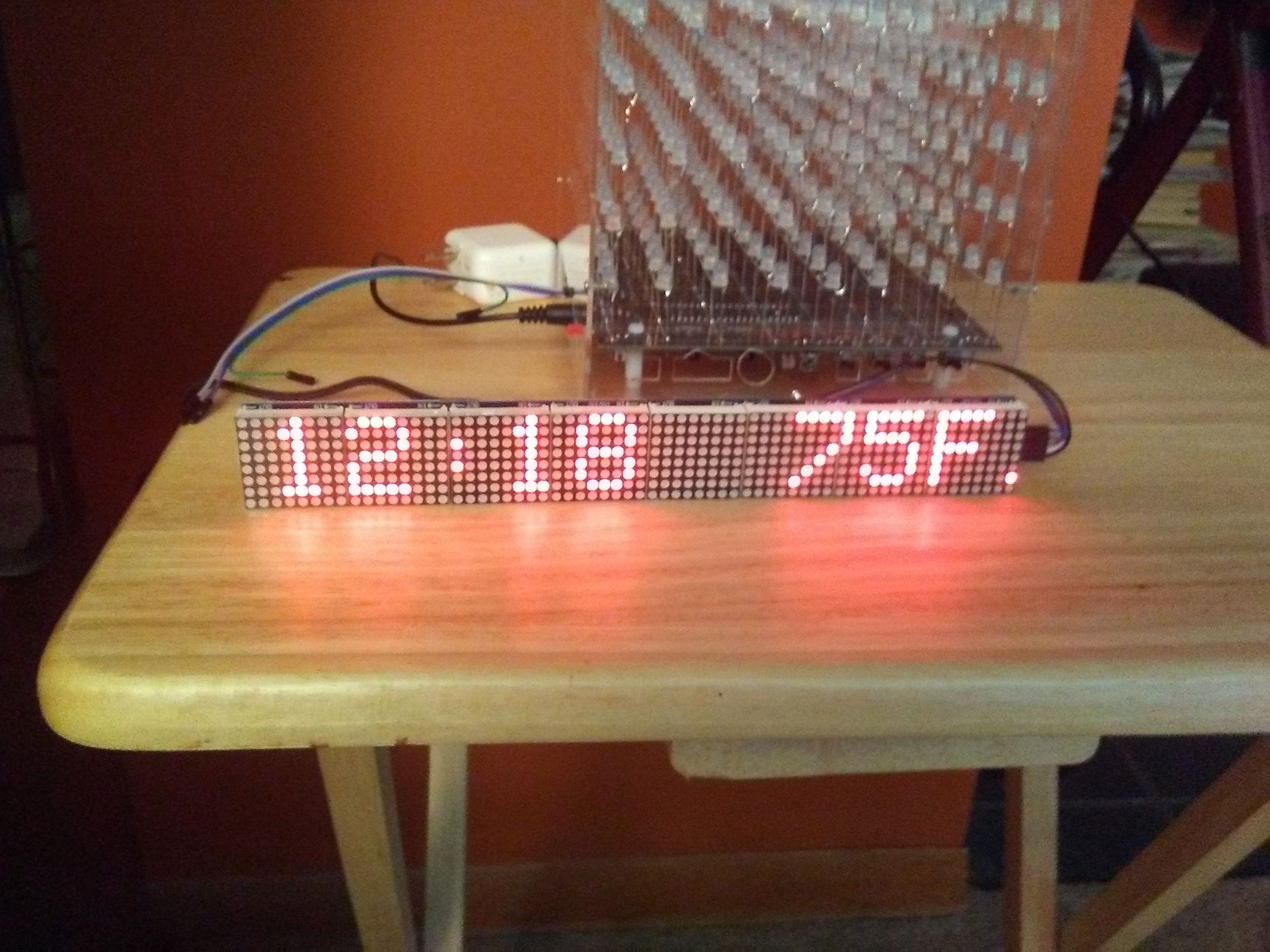 LED Marquee Scroller Wemos D1 Mini ESP8266 : 4 Steps (with Pictures ...