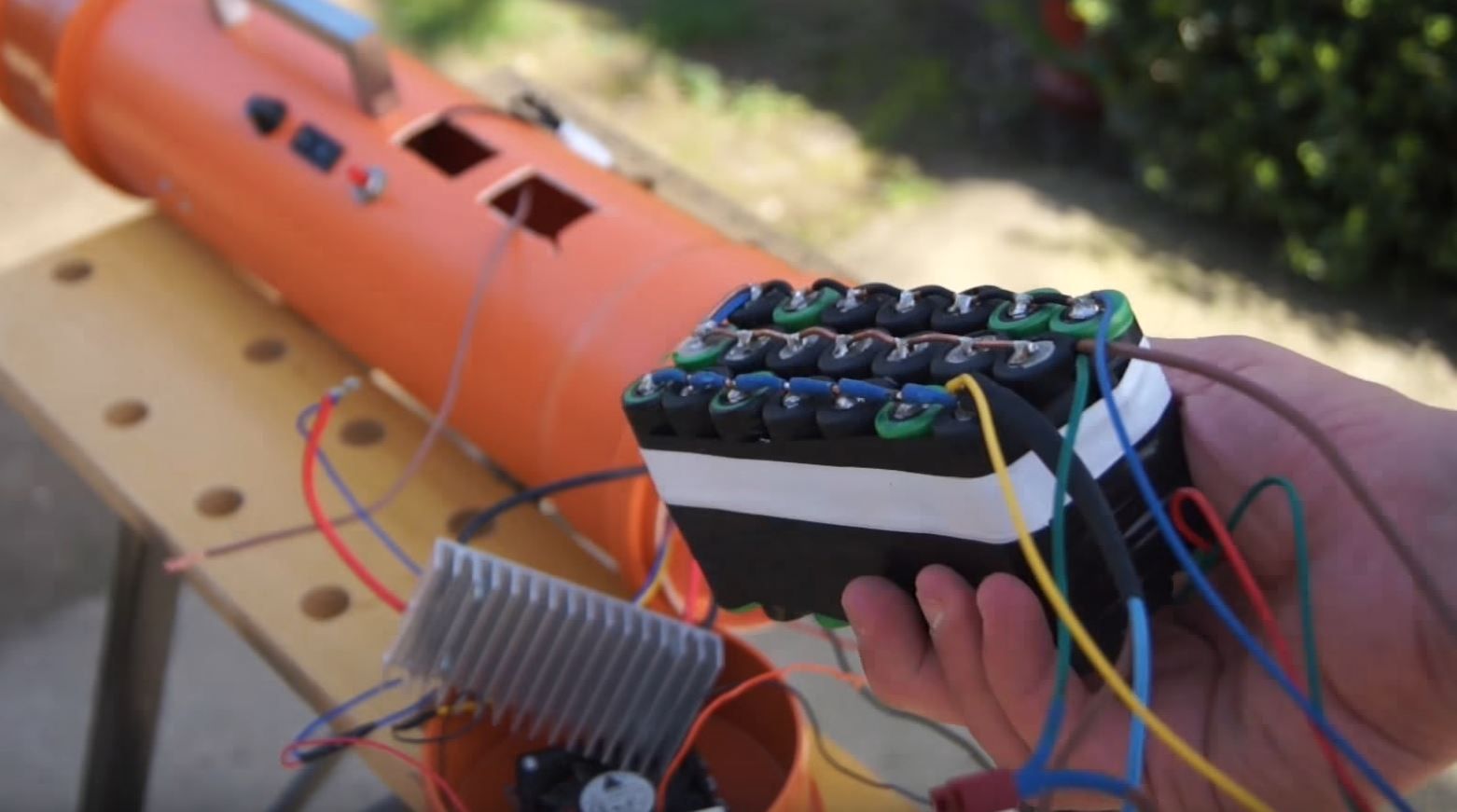 Monster 100w LED Flashlight 10,000 Lumens With Huge Lenses : 3 Steps ...