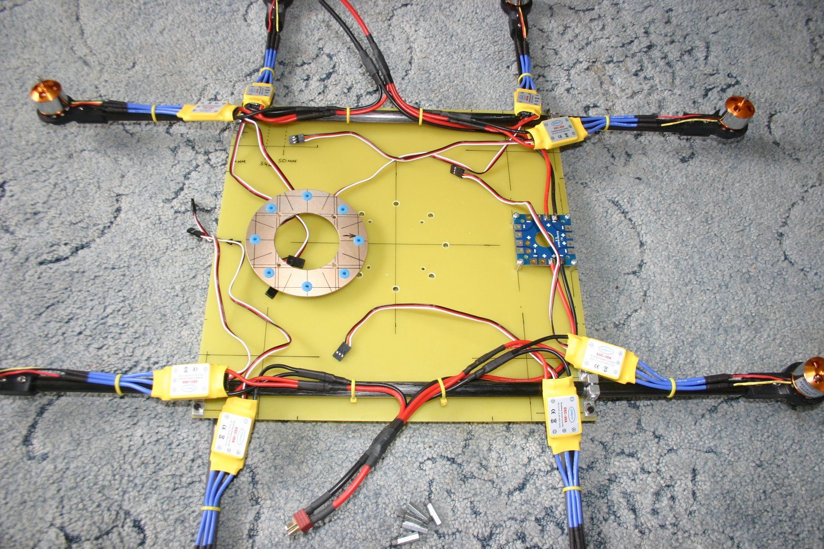 Octocopter, AIO Pro Flight Controller A2212 Motors : 4 Steps (with ...