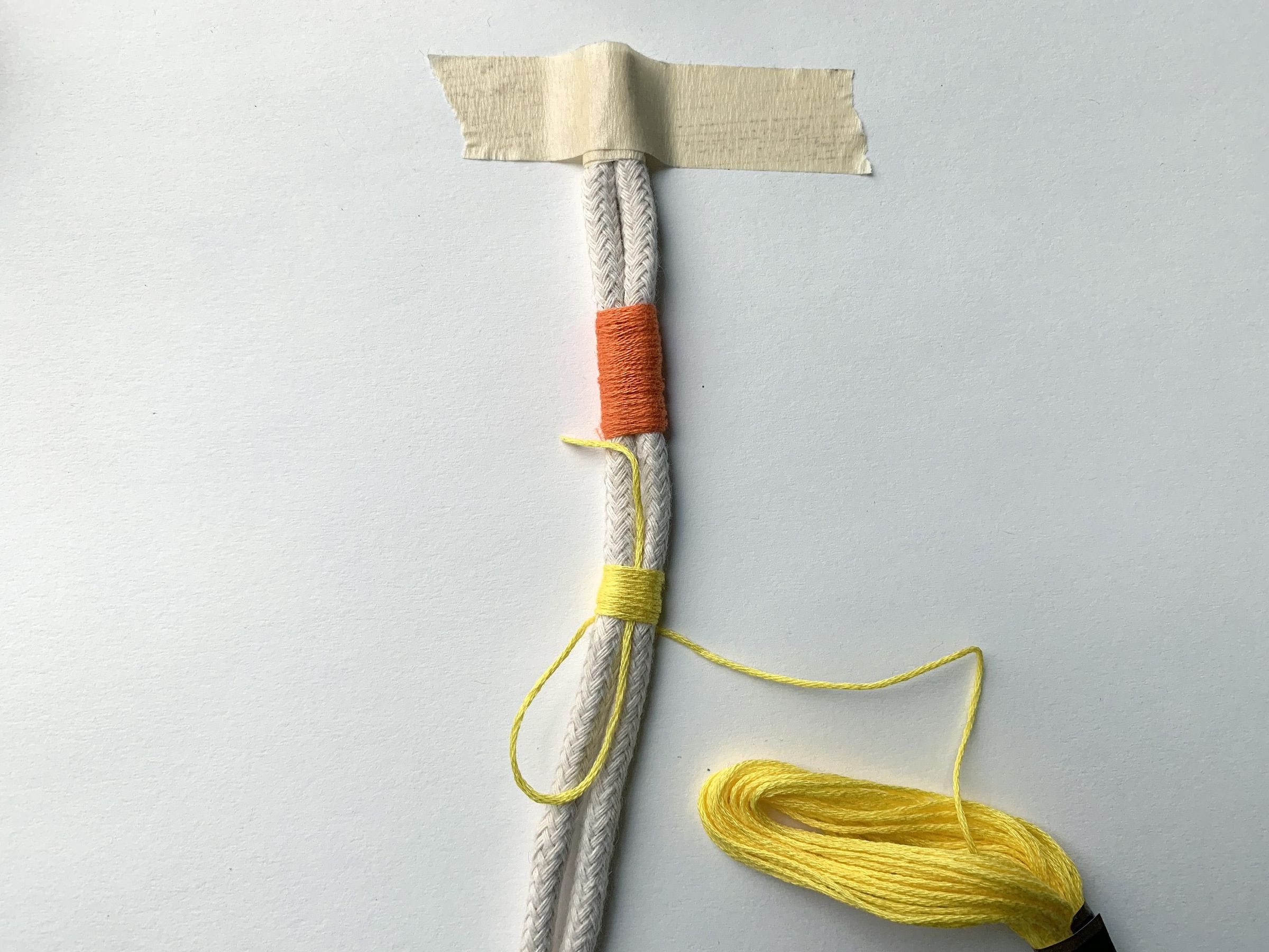 Colorful Rope Macrame Knot Necklace With Tassel : 8 Steps (with ...