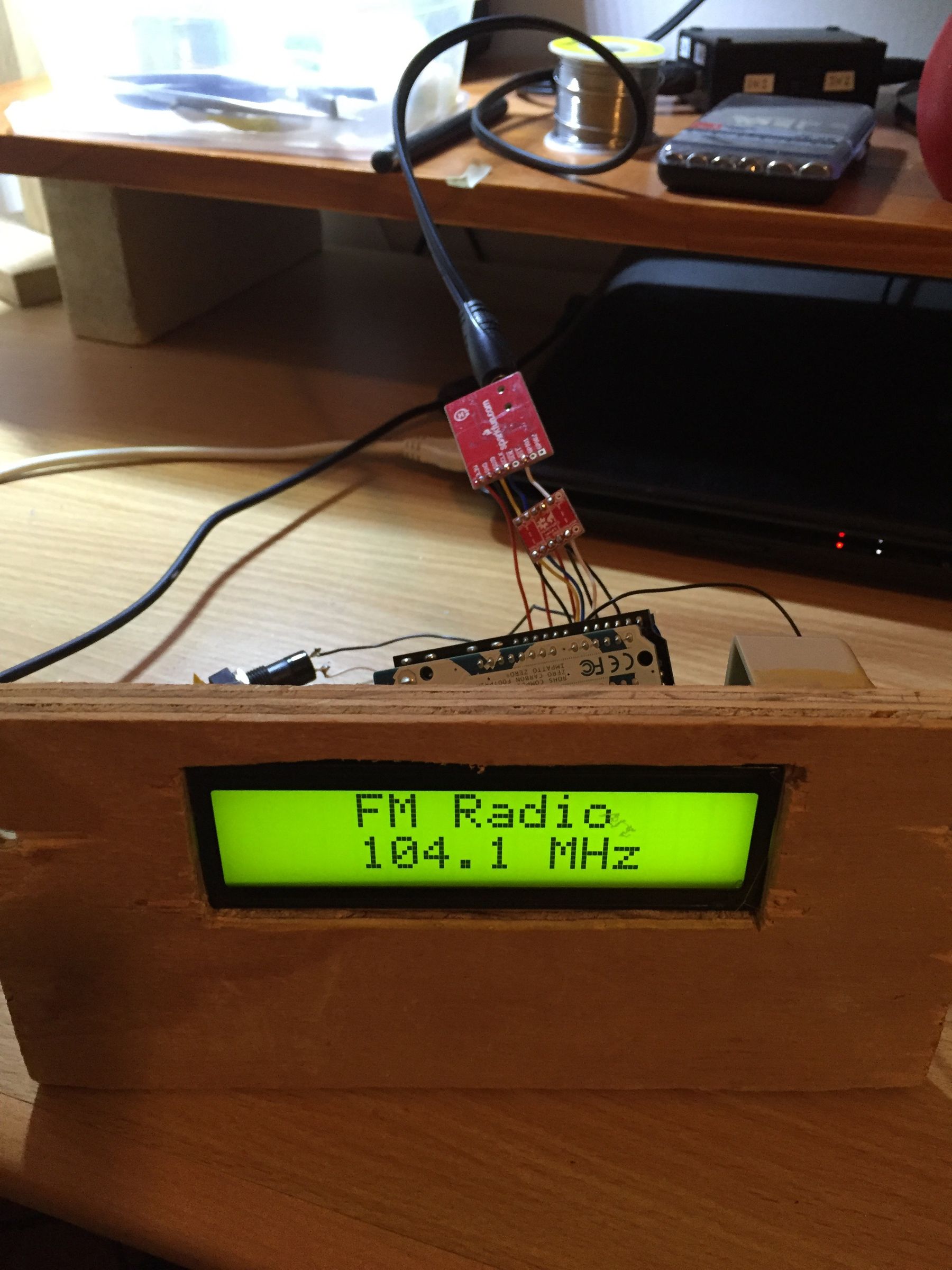 FM Radio With Si4703 Breakout Board, LCD and Arduino : 9 Steps (with ...