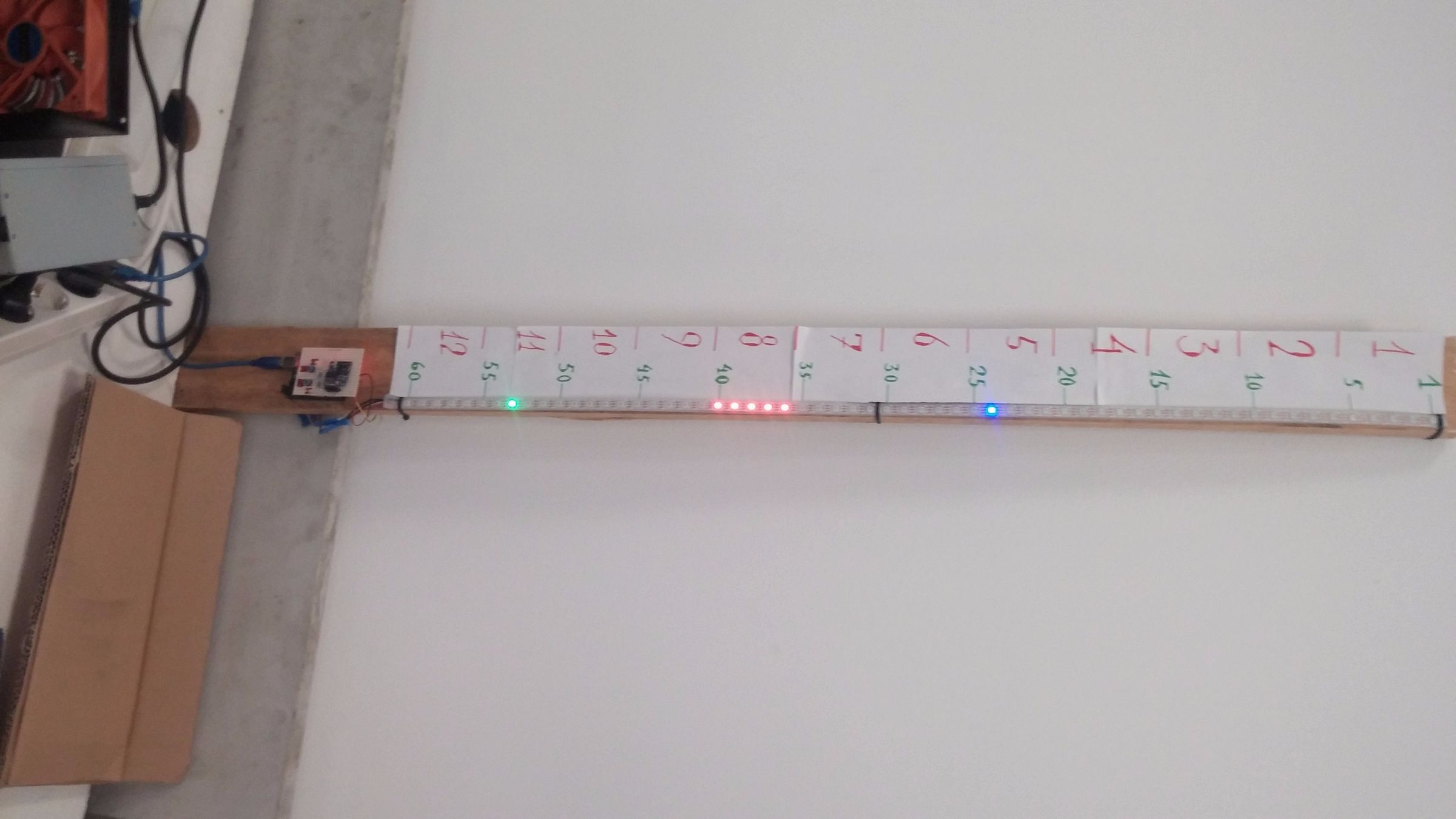 Linear Clock Using Arduino + DS1307 + Neopixel: Re-using Some Hardware. : 5 Steps - Instructables