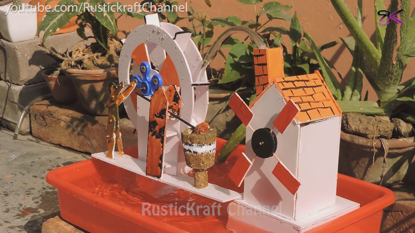 DIY Kinetic Art Water Wheel : 5 Steps - Instructables