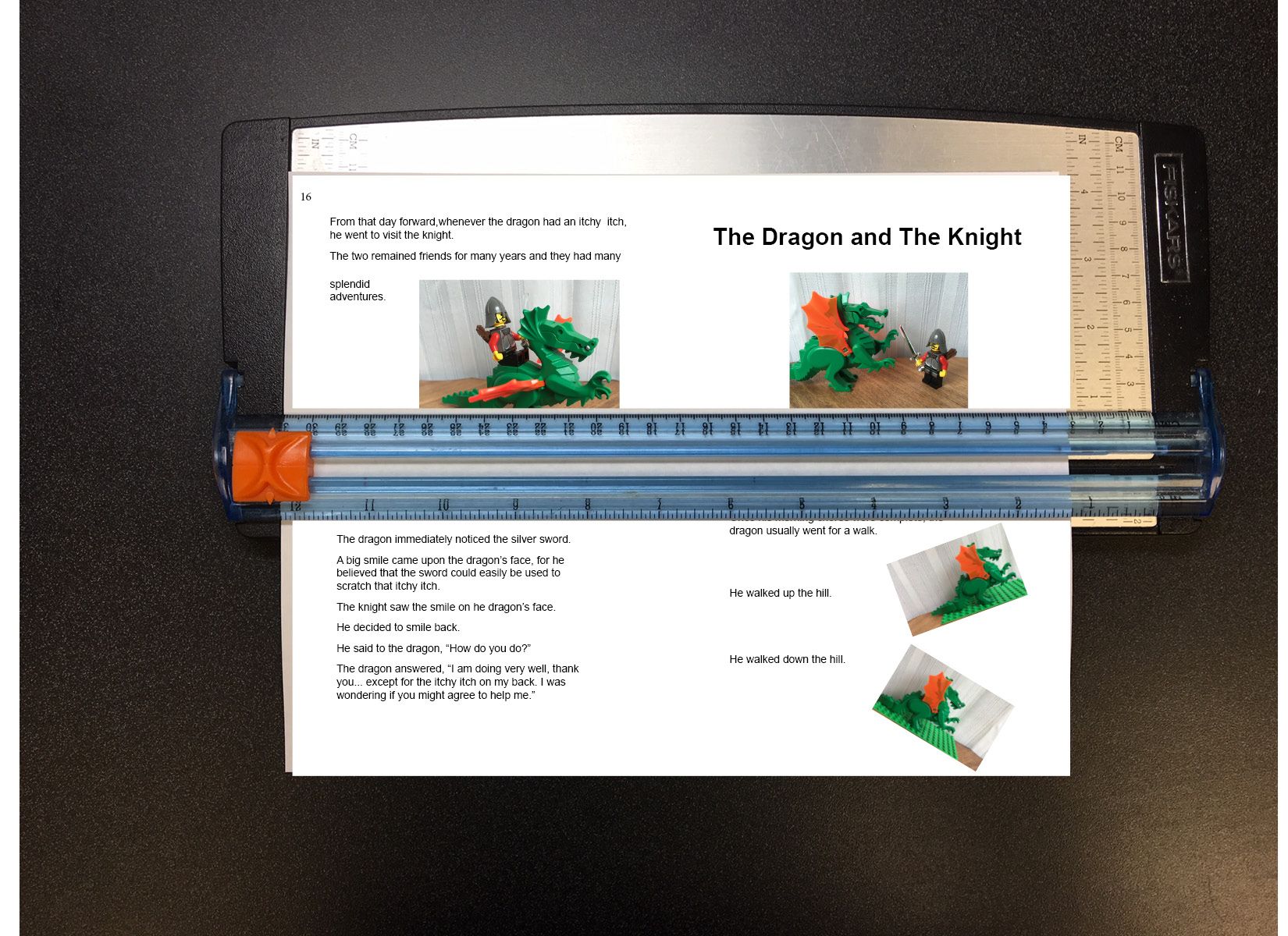 The Dragon and the Knight (storybook) : 5 Steps - Instructables