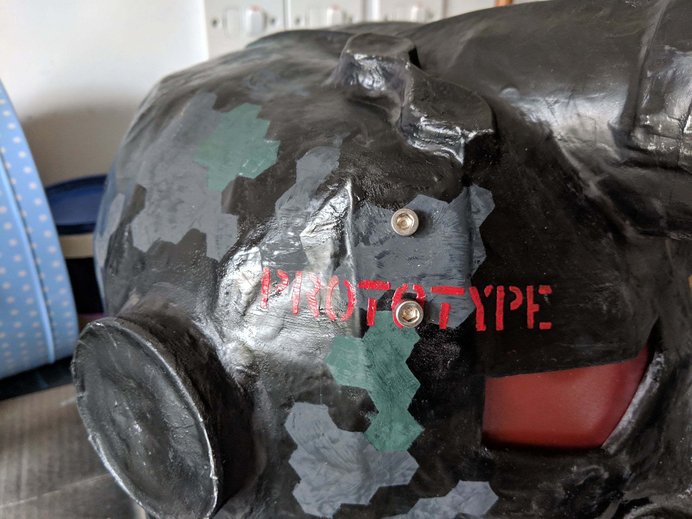 Recycled Power Armour Helmet : 19 Steps - Instructables