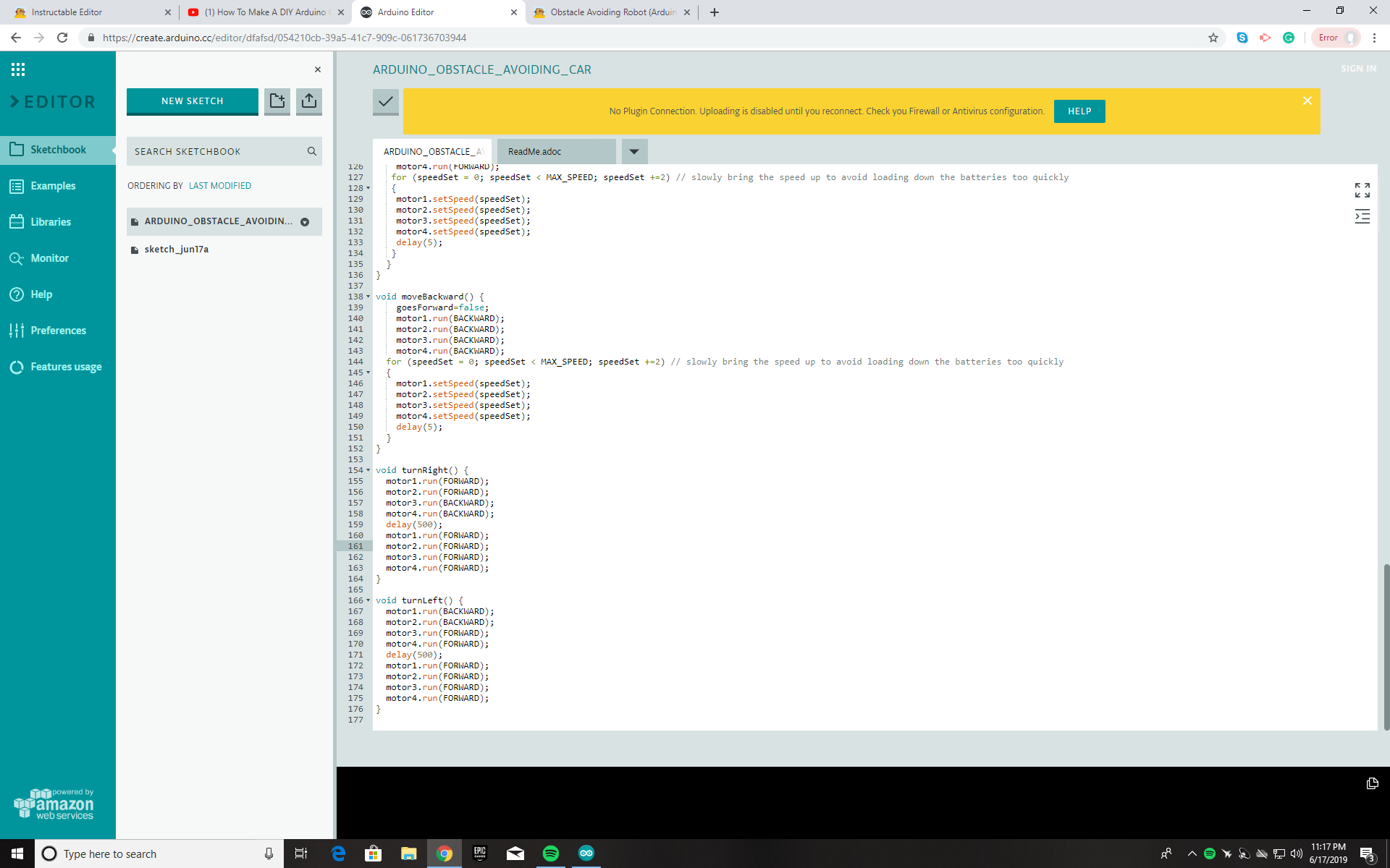 Arduino Obstacle Avoiding Motor Powered Car : 7 Steps - Instructables