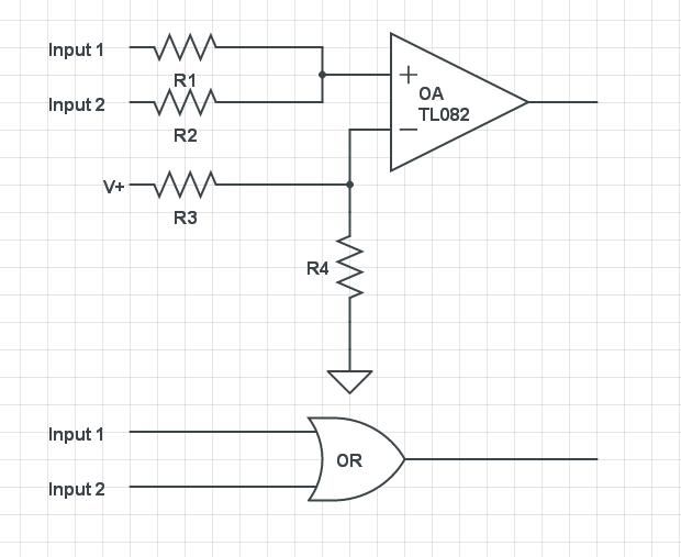 Using Comparator As Logic OR Gate - Instructables