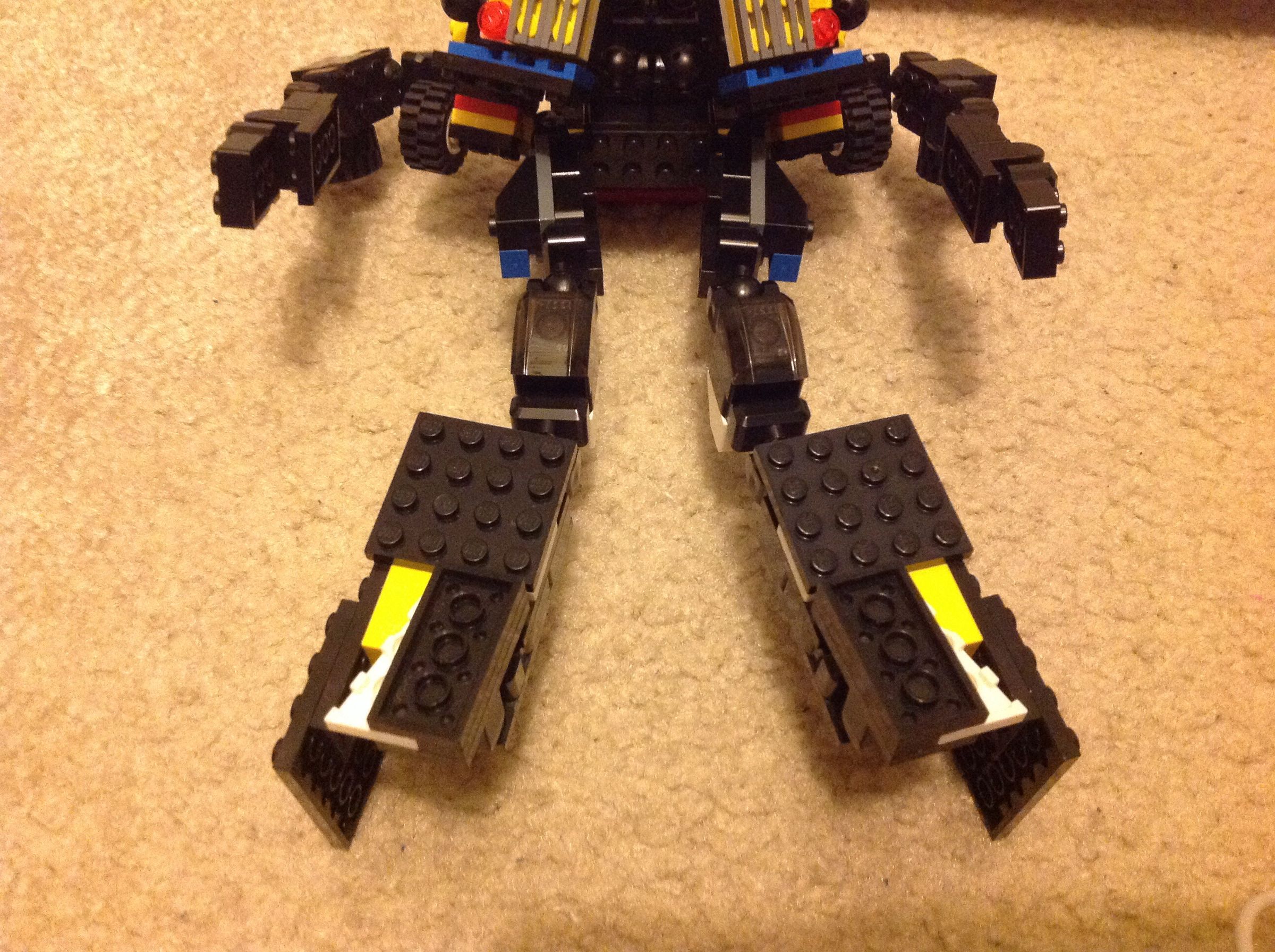 Lego Transformer. Autobot? Decepticon? Movie Version of Bulkhead? You ...