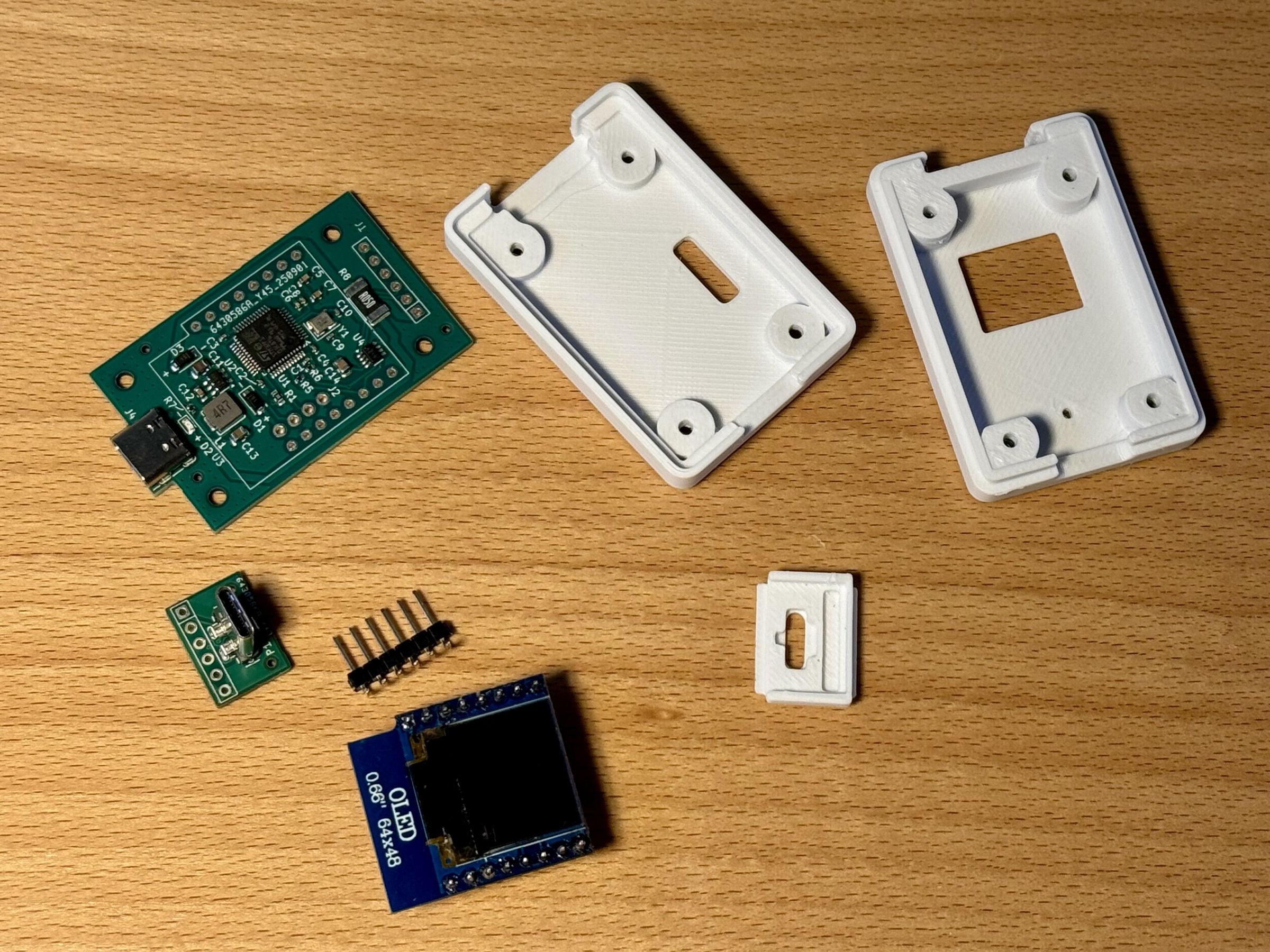 Make Your Own USB-C Power Delivery Tools: OLED Power Meter + Wi-Fi ...